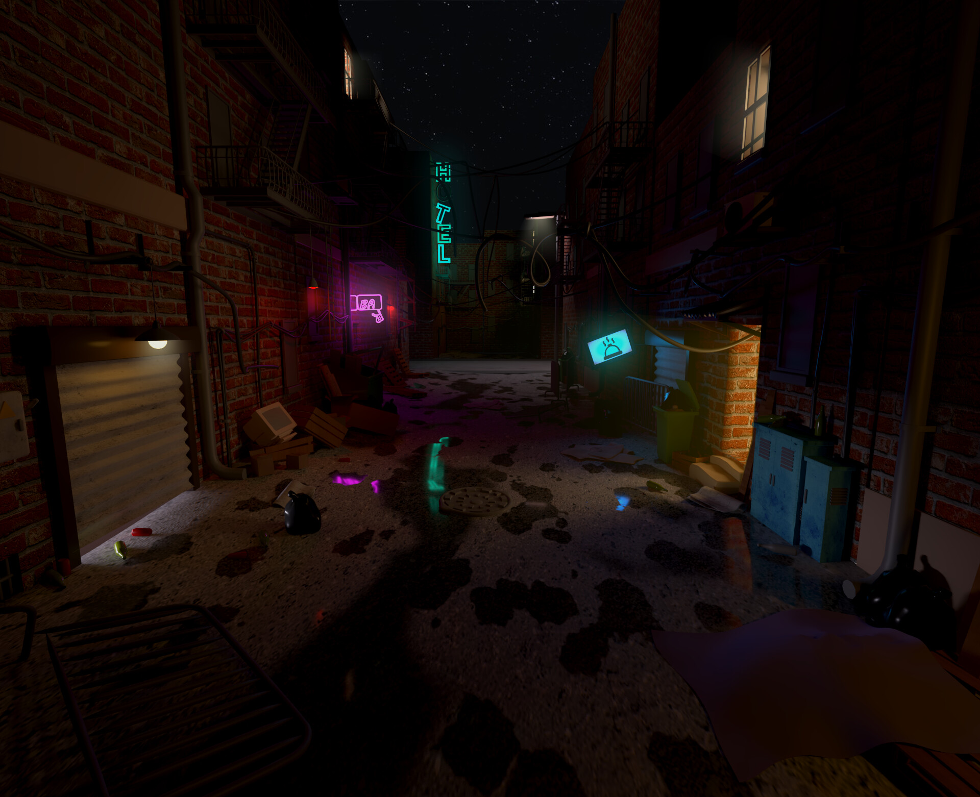 ArtStation - Back Alley