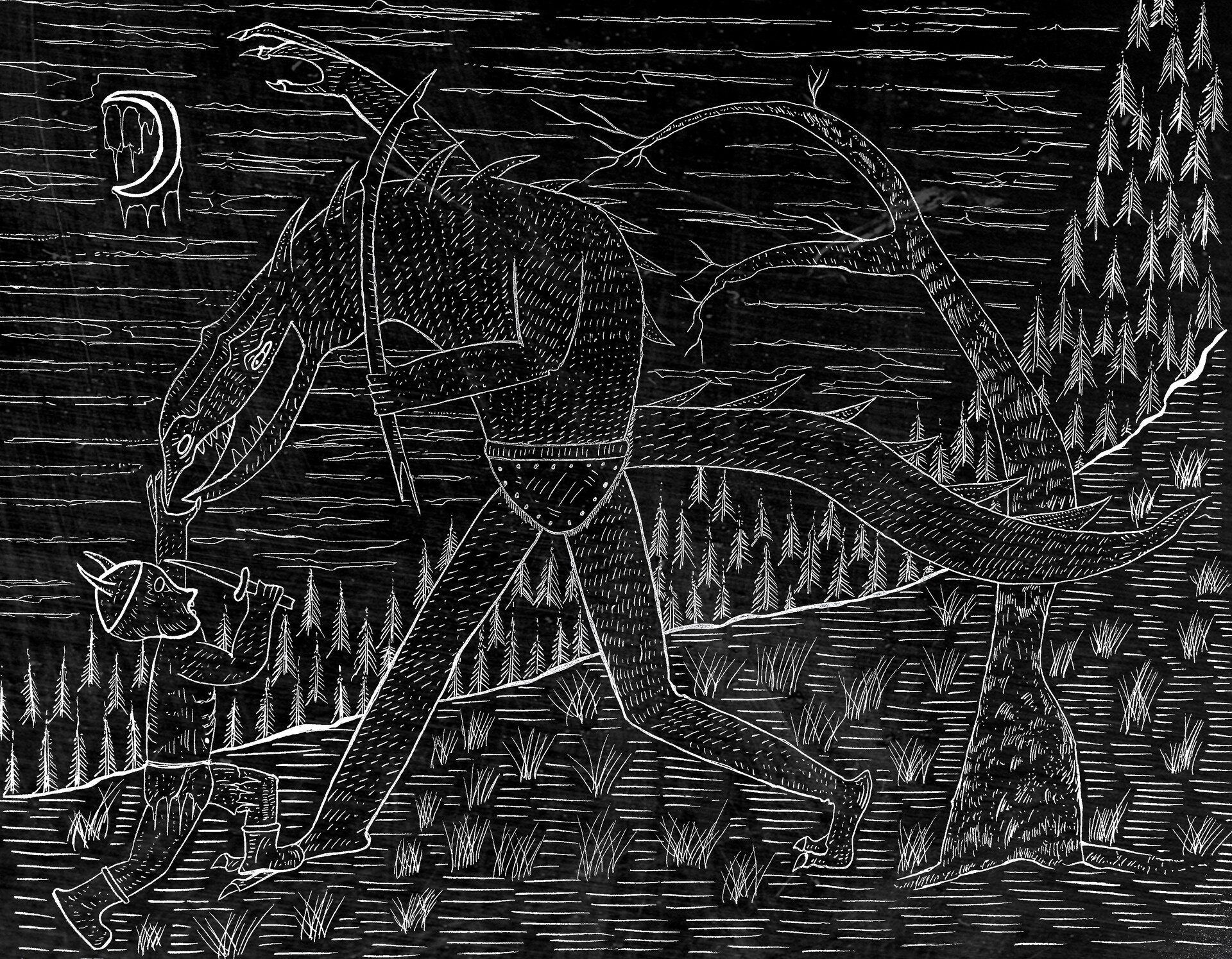 ArtStation - Forest Battle