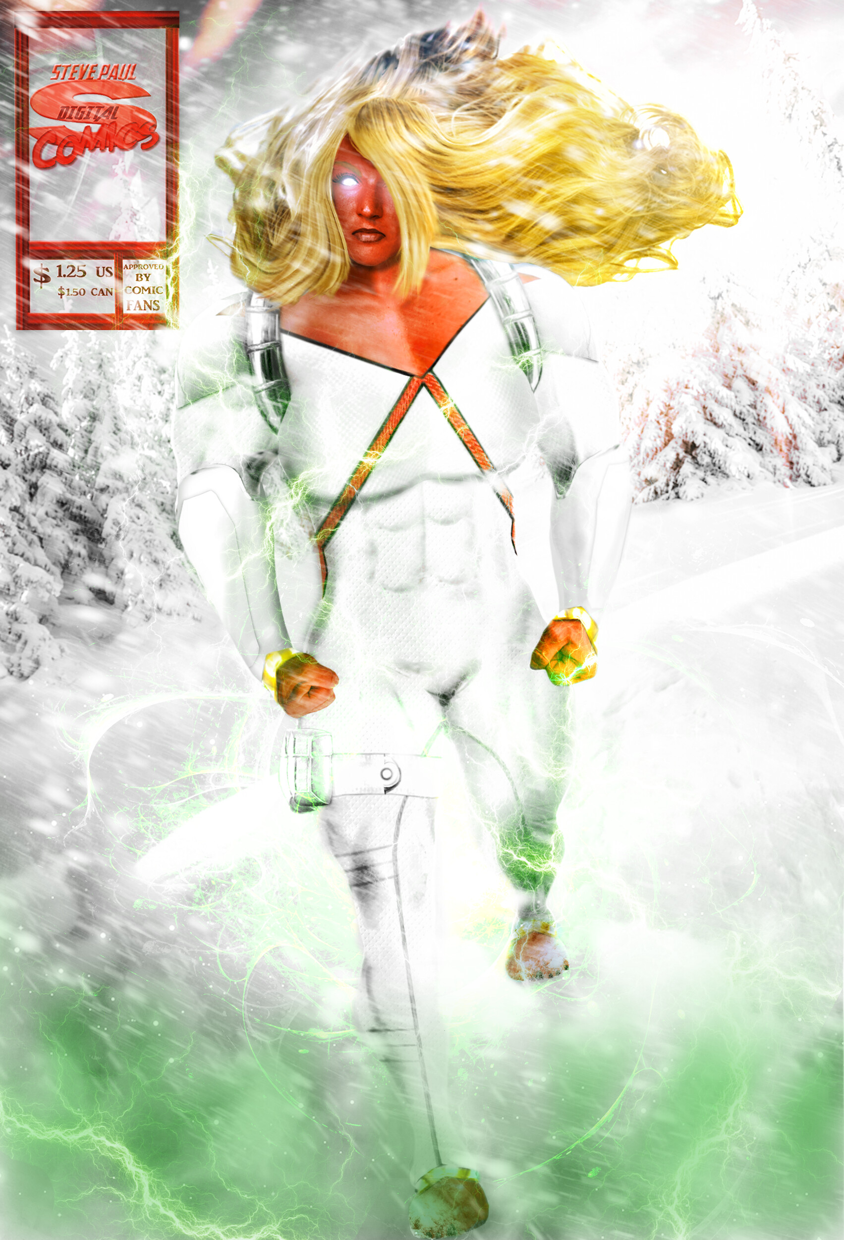 ArtStation - The Winter She-Hulk By Steve Paul