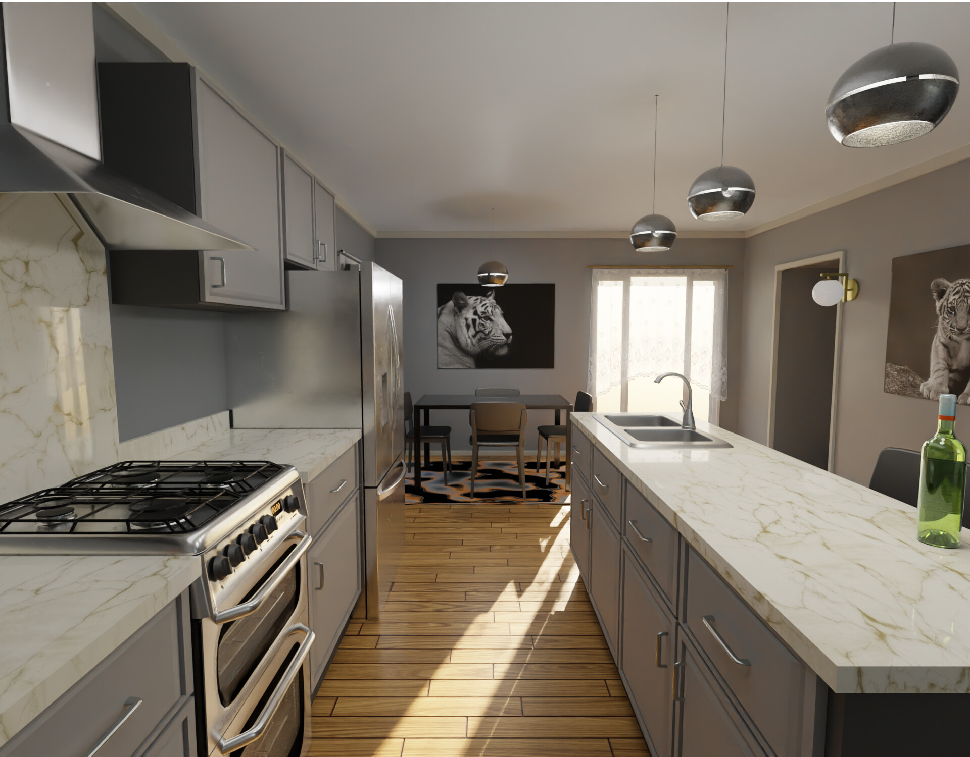 ArtStation - Tiger Kitchen