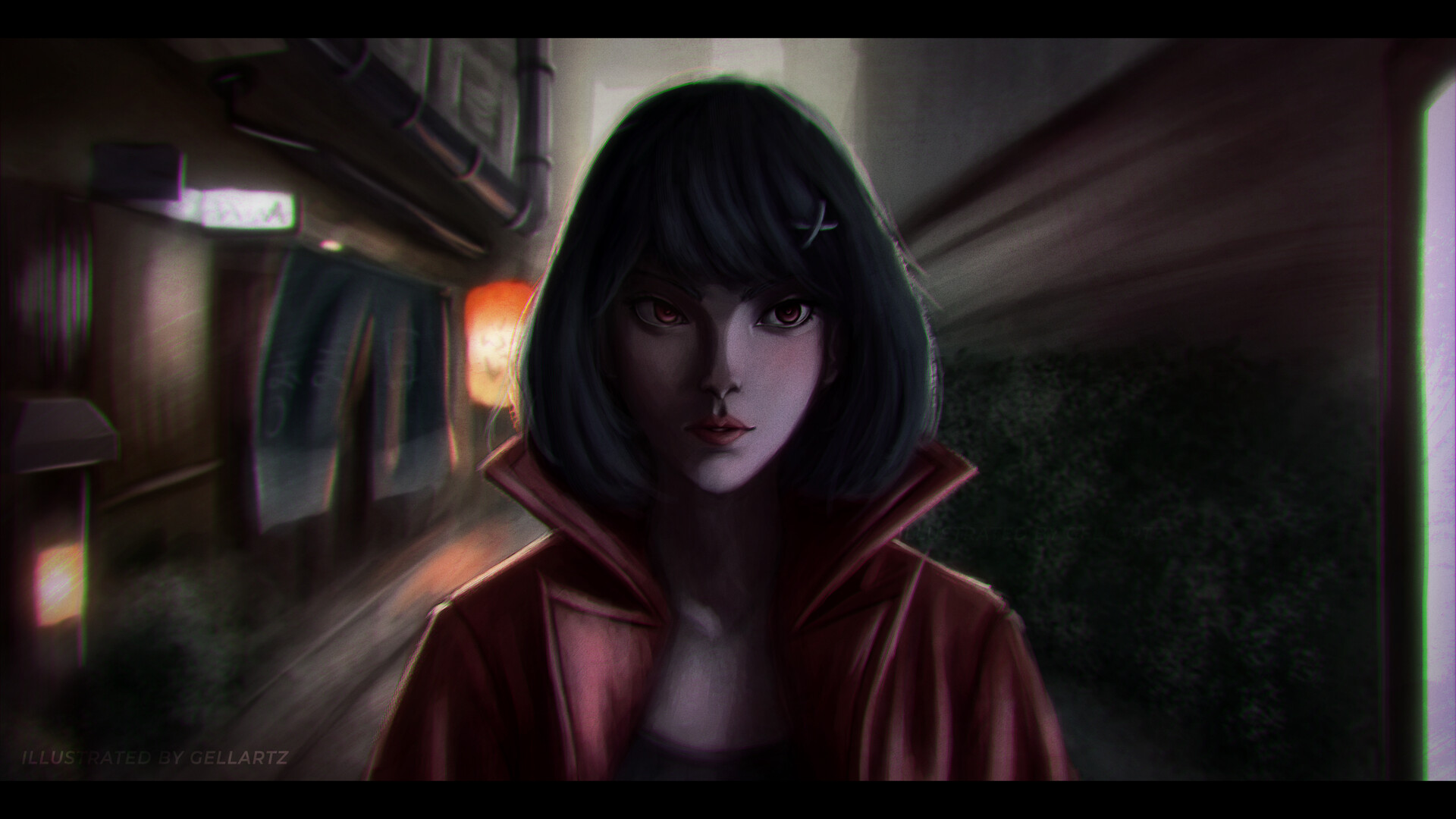 ArtStation - Back Alley Girl