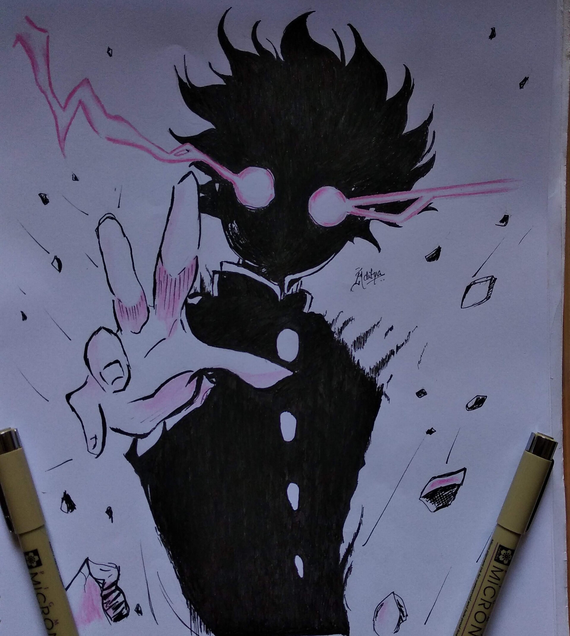 ArtStation - Shigeo Kageyama | Mob Psycho 100