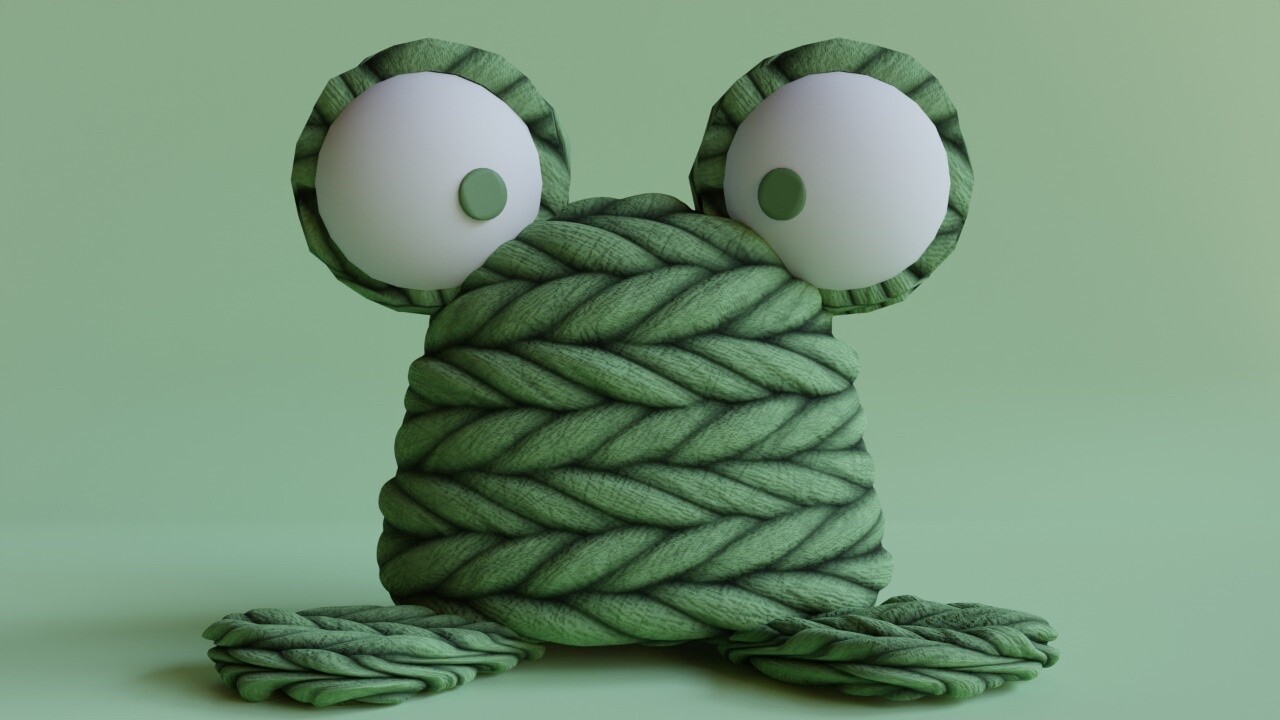 ArtStation - Kero the pet - Frog