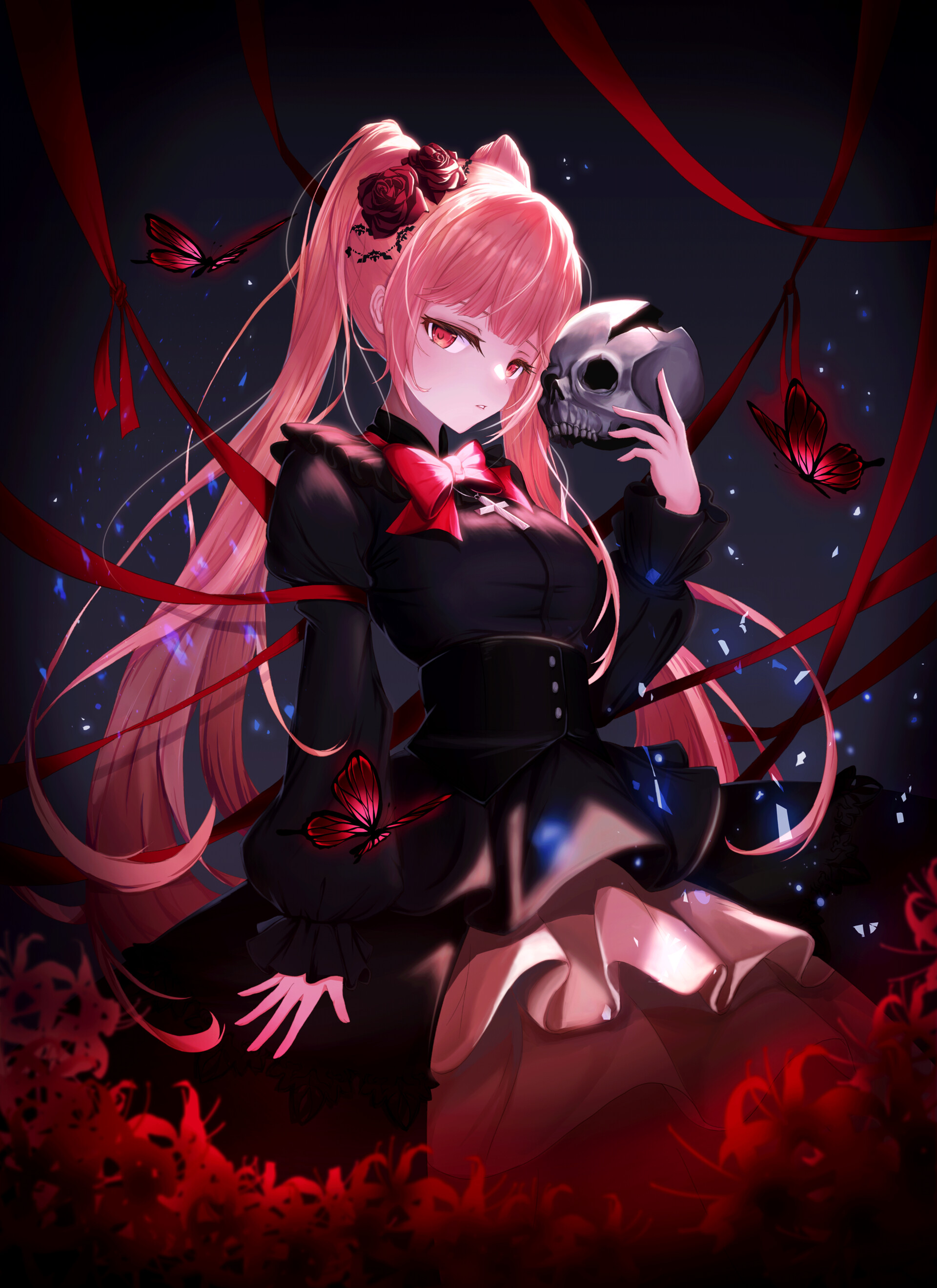 ArtStation - Red spider lily