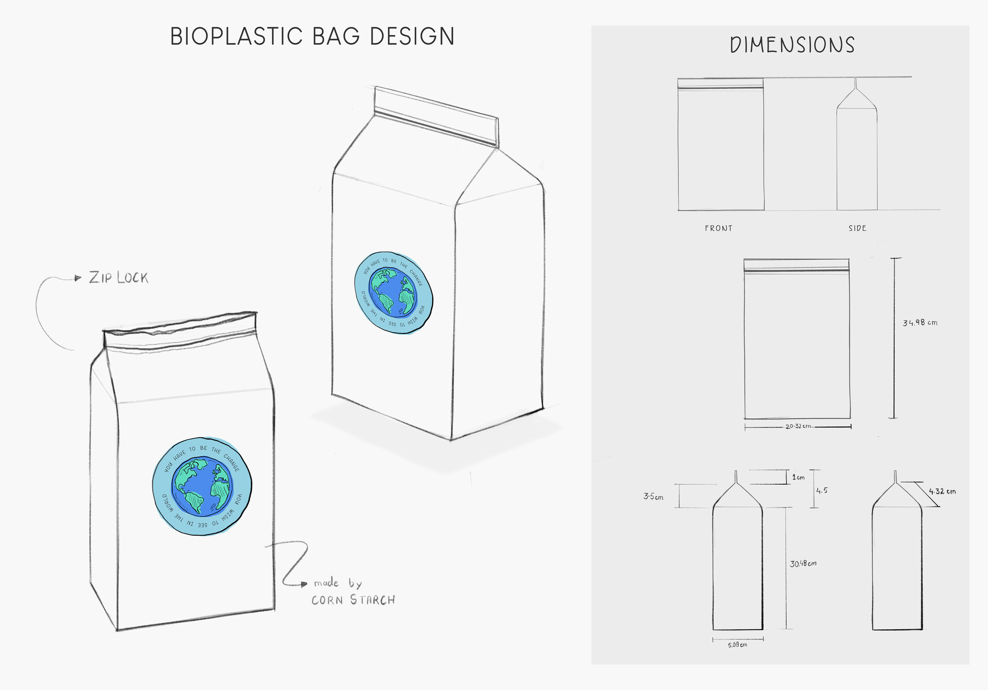 ArtStation - BIOPLASTIC BAG DESIGN
