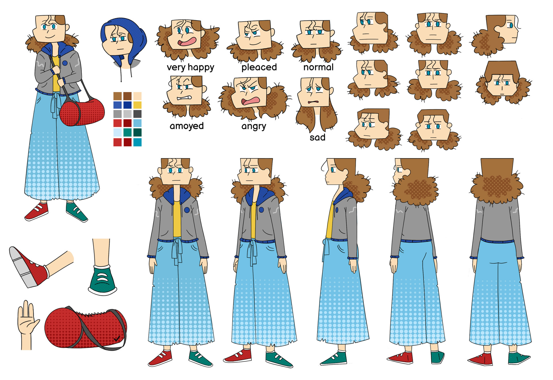 ArtStation - A character in the style of a comic book