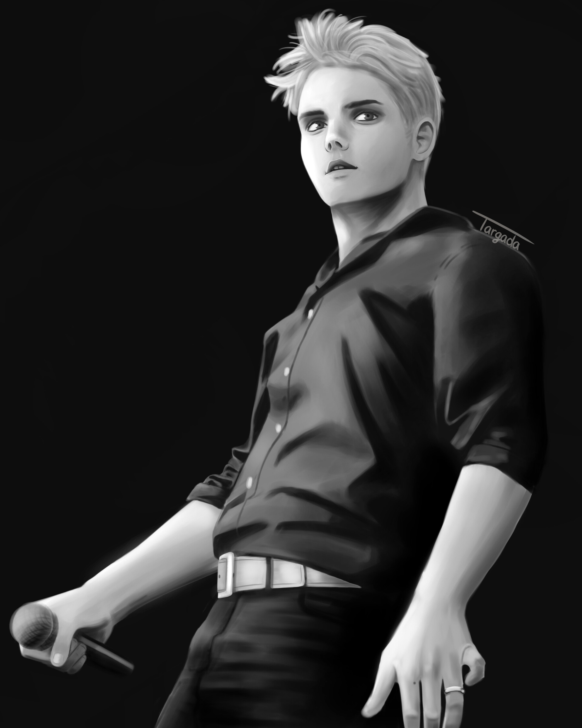 ArtStation - Gerard Way Reproduction de Photo