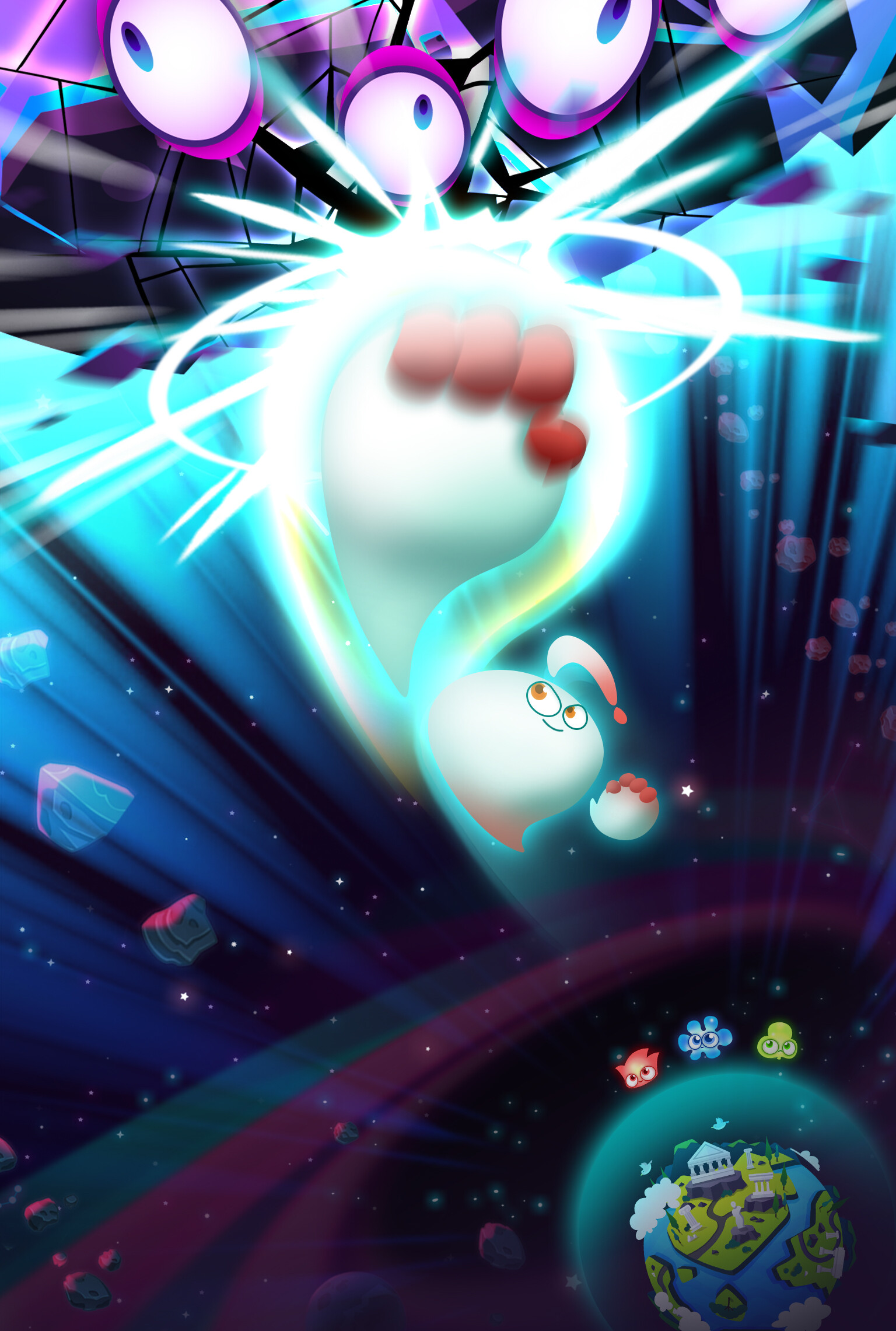 DHKIM - God Punch - Concept Art(2019~2020)