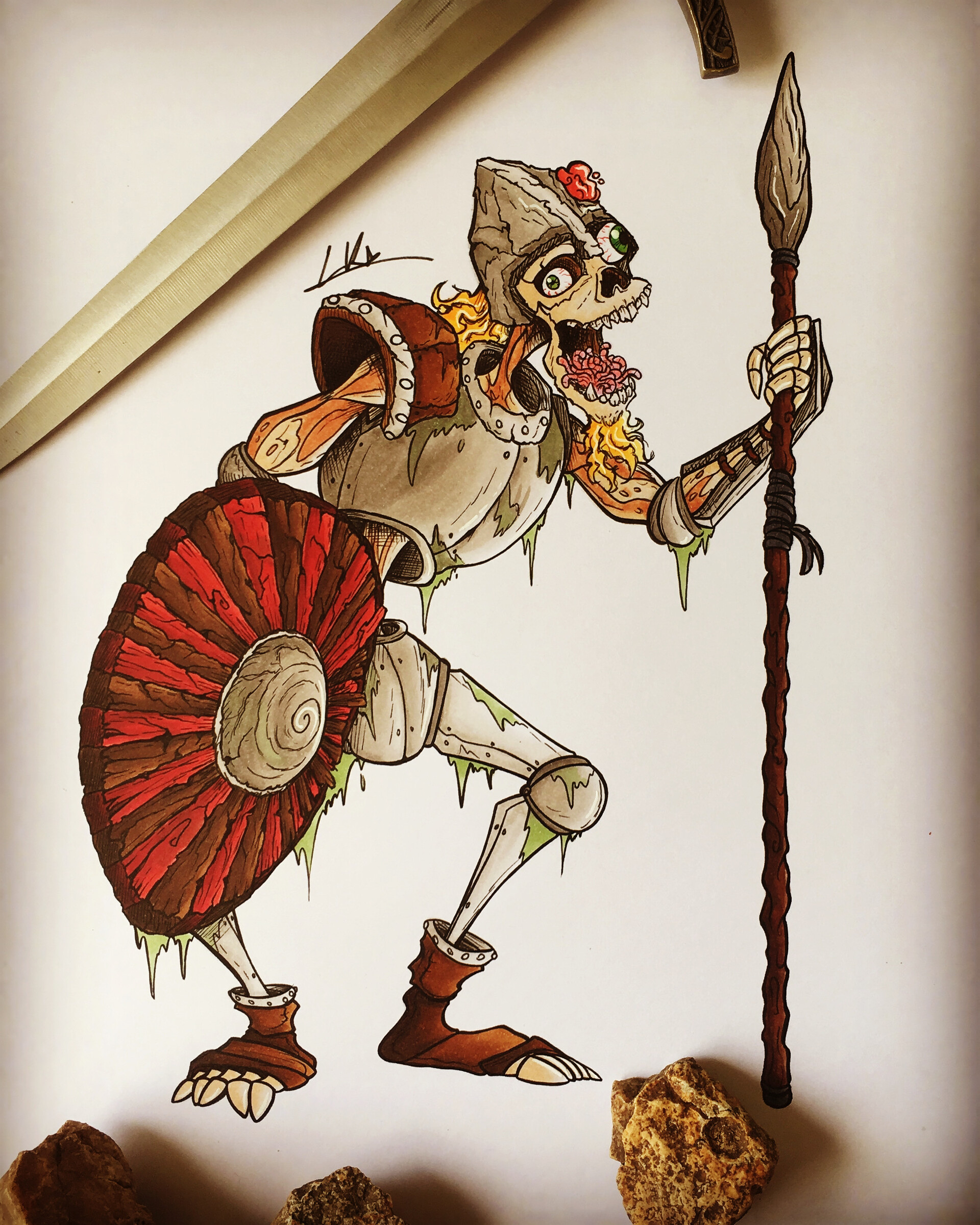 ArtStation - Undead Warrior