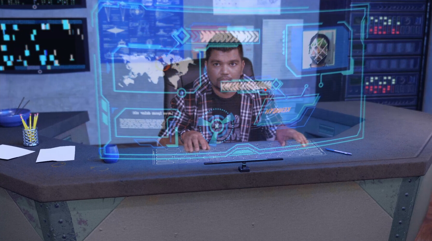 ArtStation - Spy Bunker Set Design