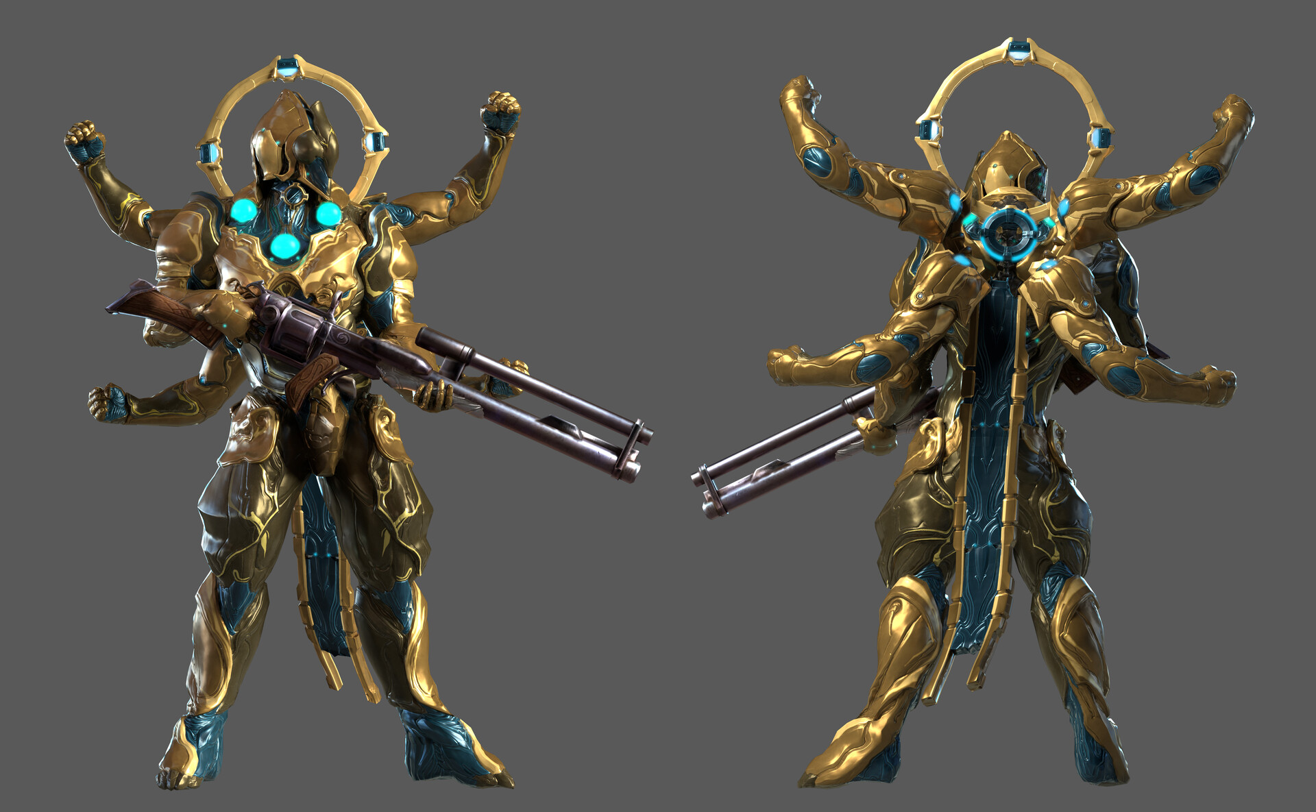 ArtStation - Warframe 阿修罗