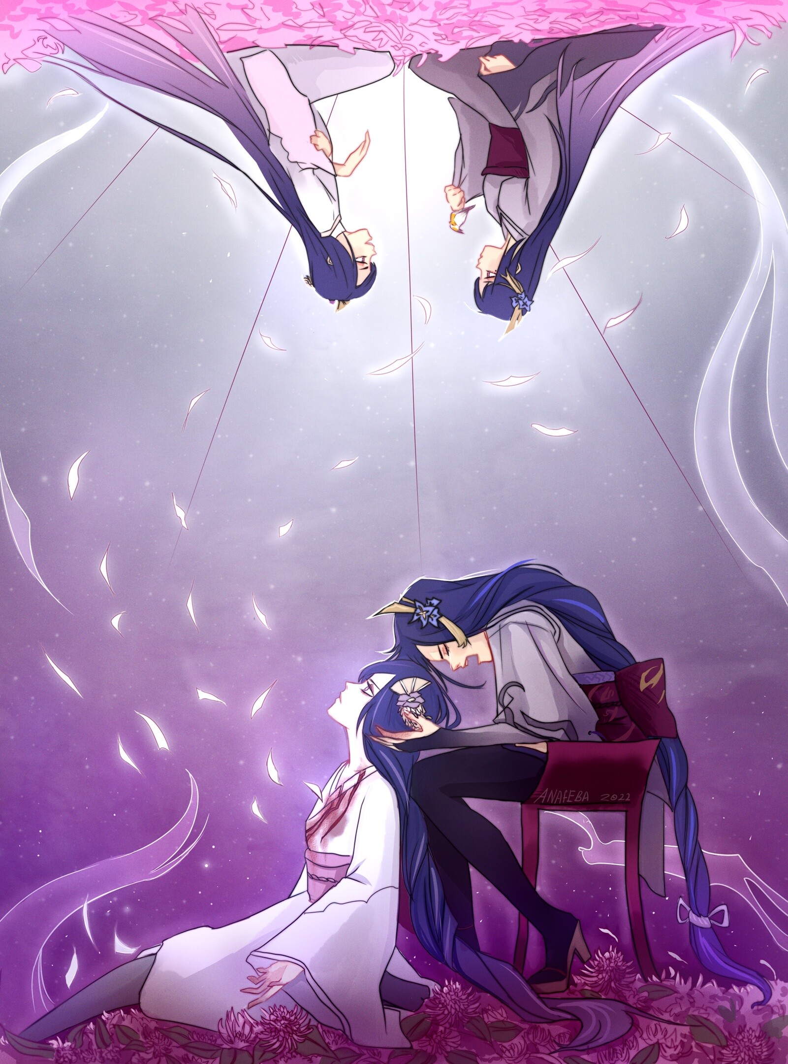 ArtStation - Bitterness Raiden Shogun