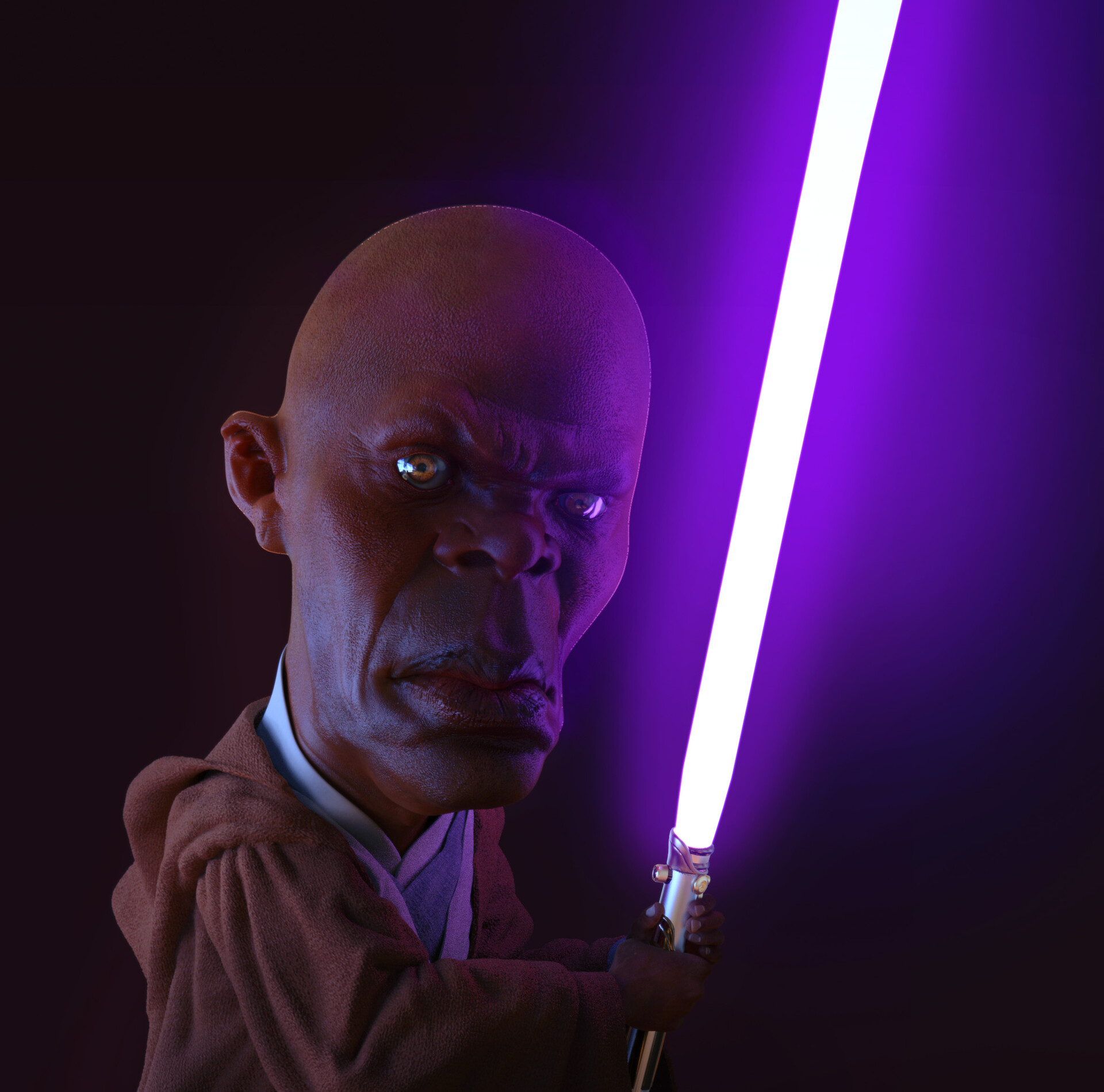 ArtStation - mace windu