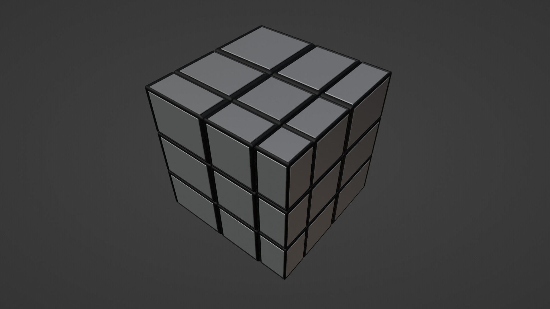 ArtStation - Mirror Cube | 3D Modeling&Texturing (Blender)