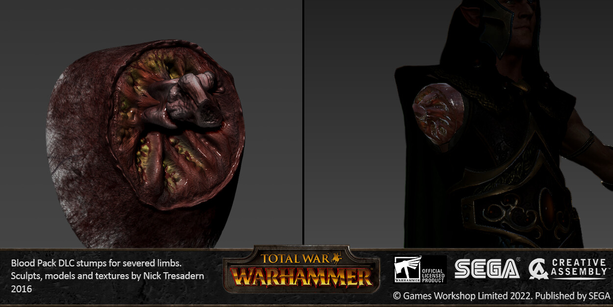 ArtStation - "TW:Warhammer: Blood For The Blood God" DLC (2016)