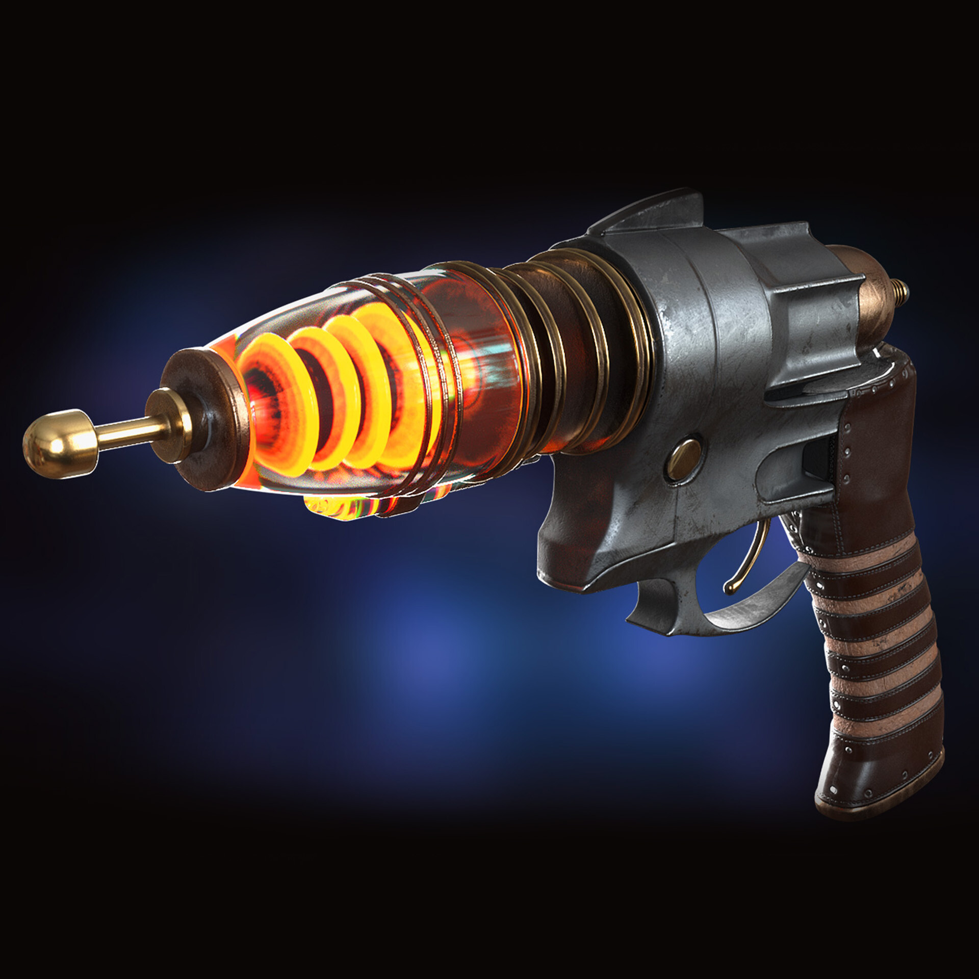 ArtStation - Steampunk Ray Gun