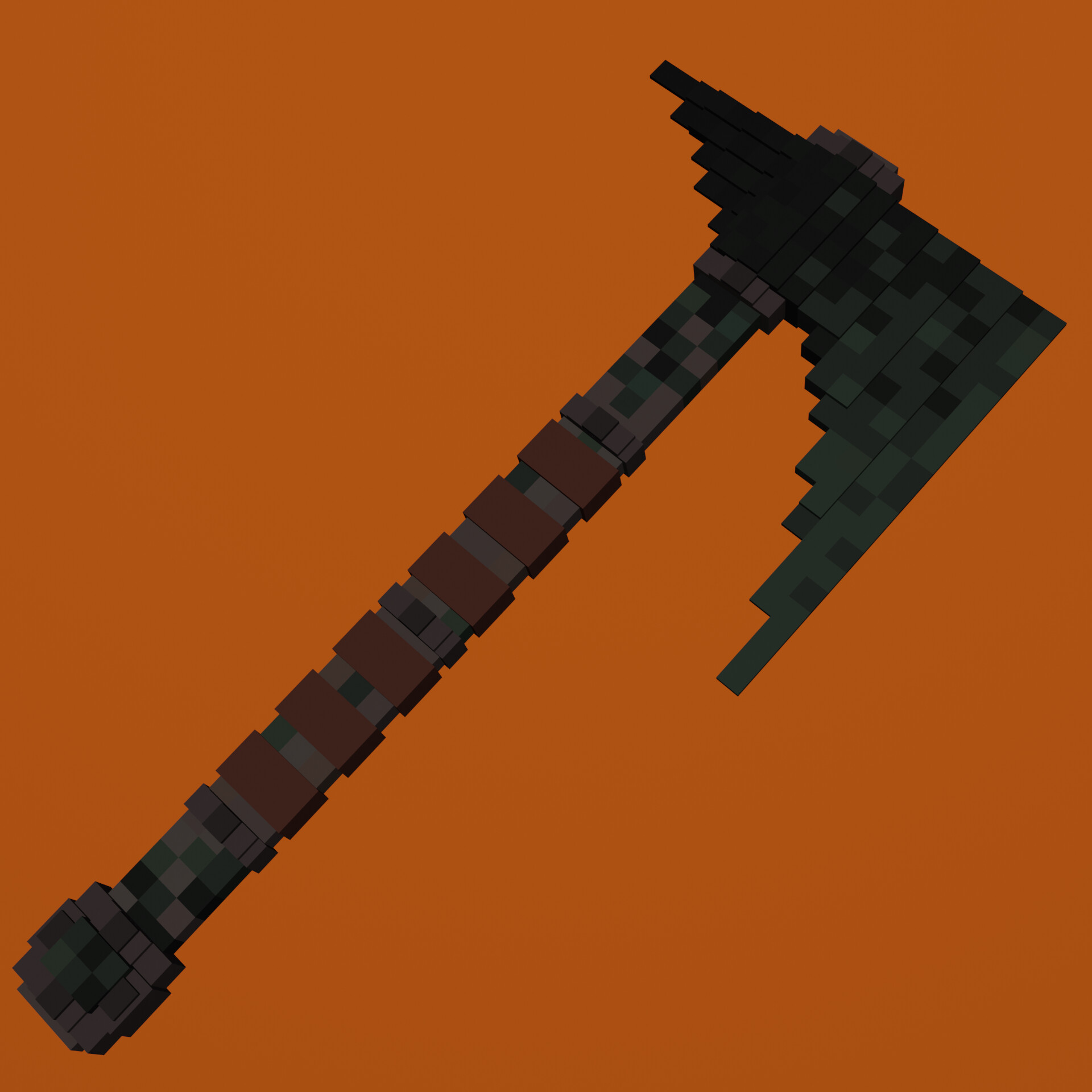 Minecraft Pixel Art Axe