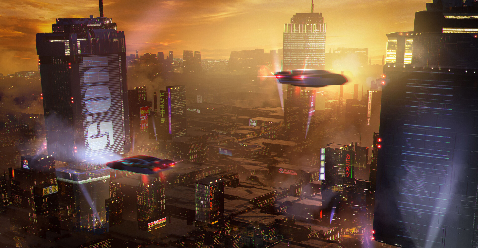 ArtStation - Sci-Fi City