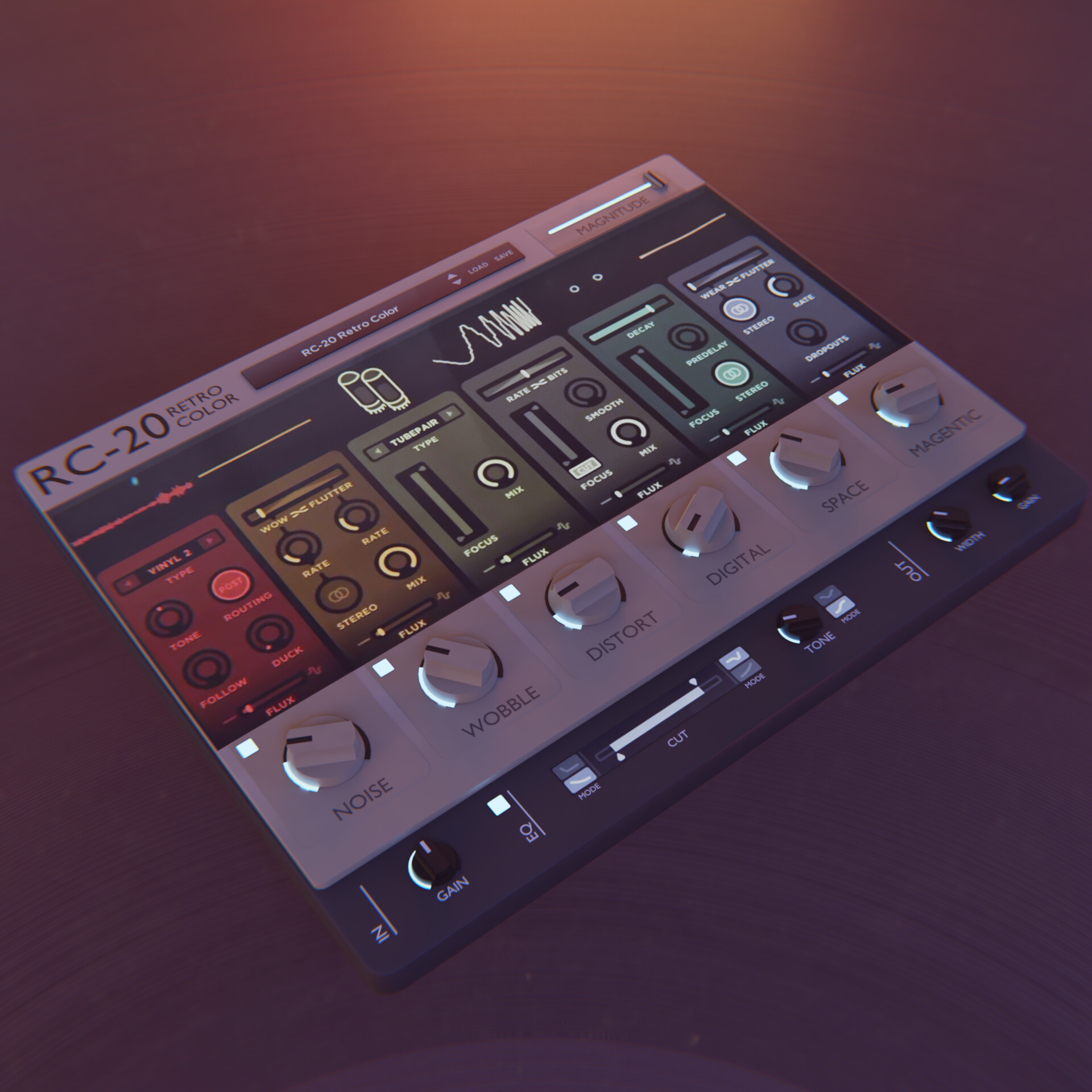 ArtStation - RC-20 Retro Color but it is hardware