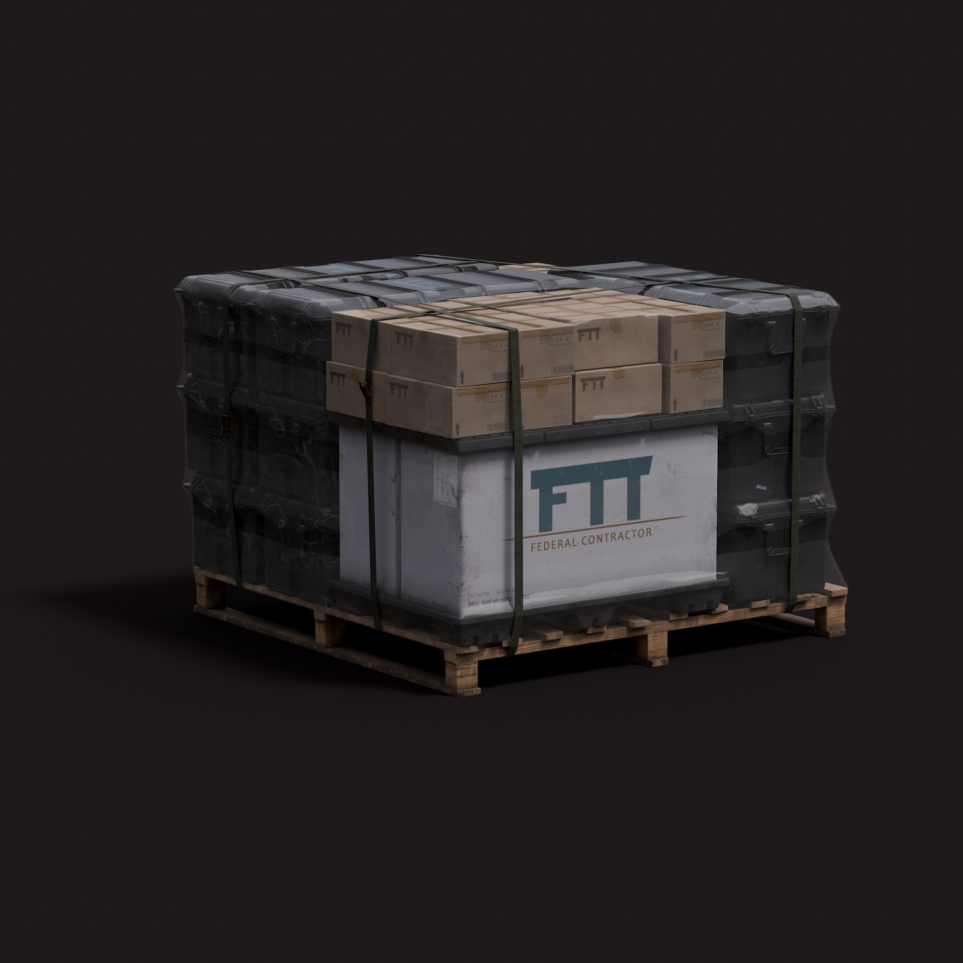 ArtStation - Military crates (Game Ready)