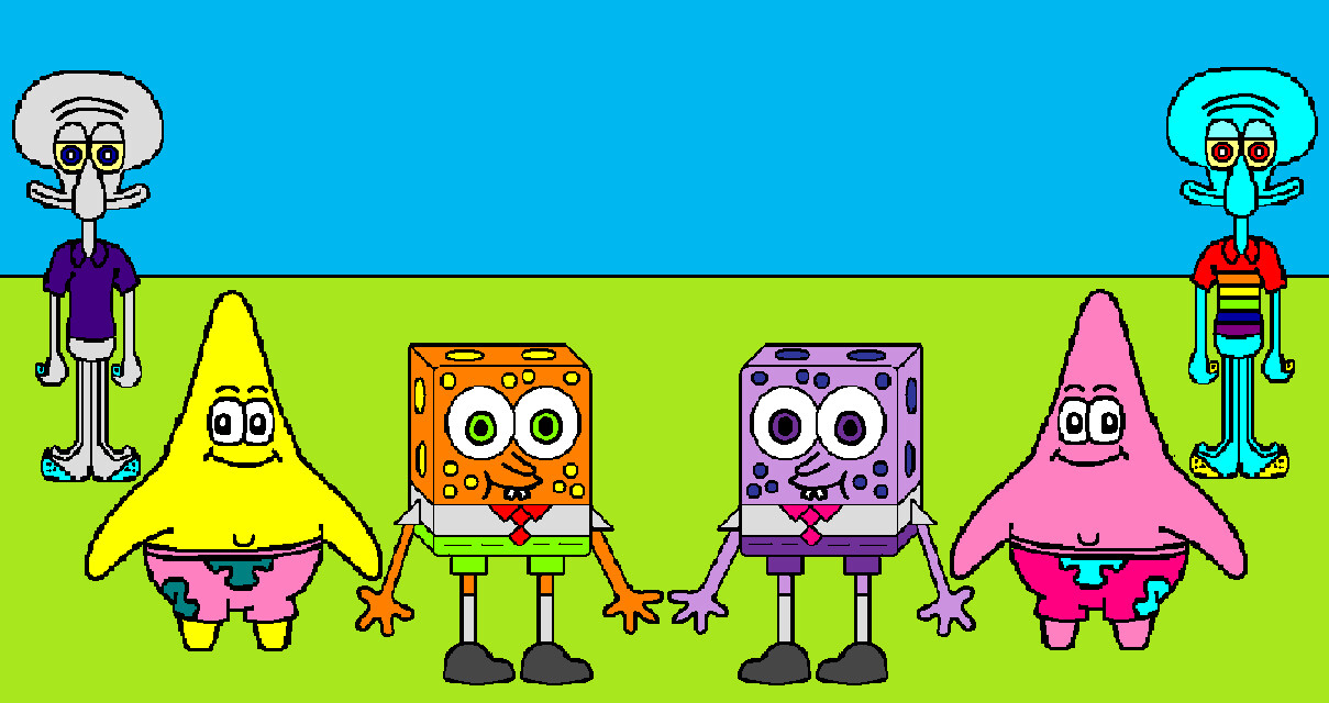 ArtStation - My Little Spongebob