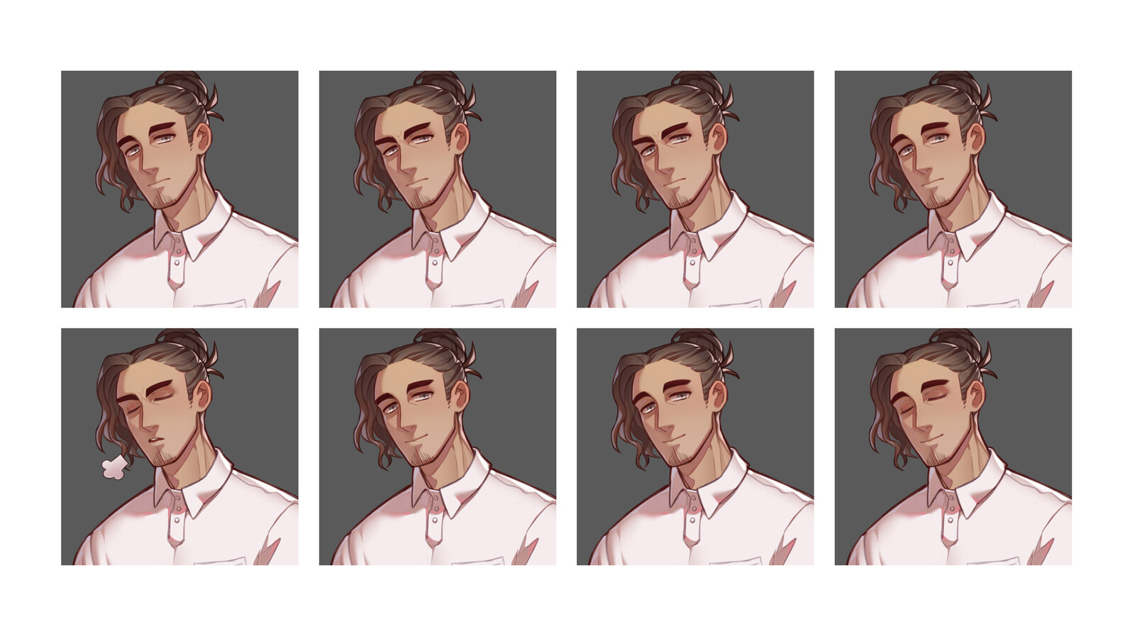 Yan Factorial - 2D Sprites of Visual Novel