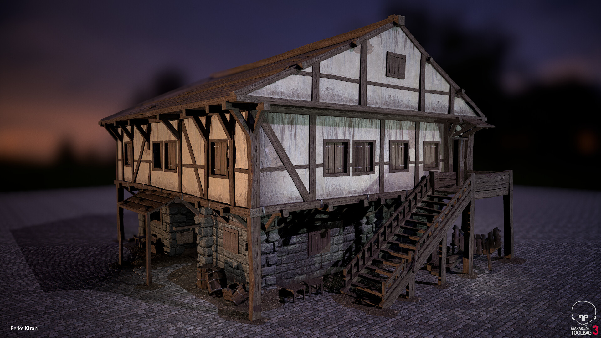 ArtStation - Medieval House