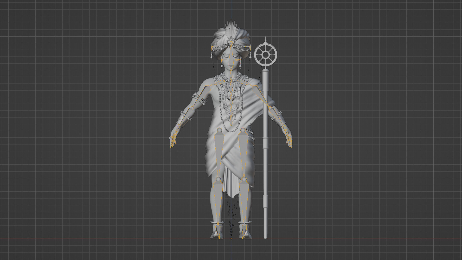 ArtStation - Nanda | Body Rigging&Blendshape (Blender)