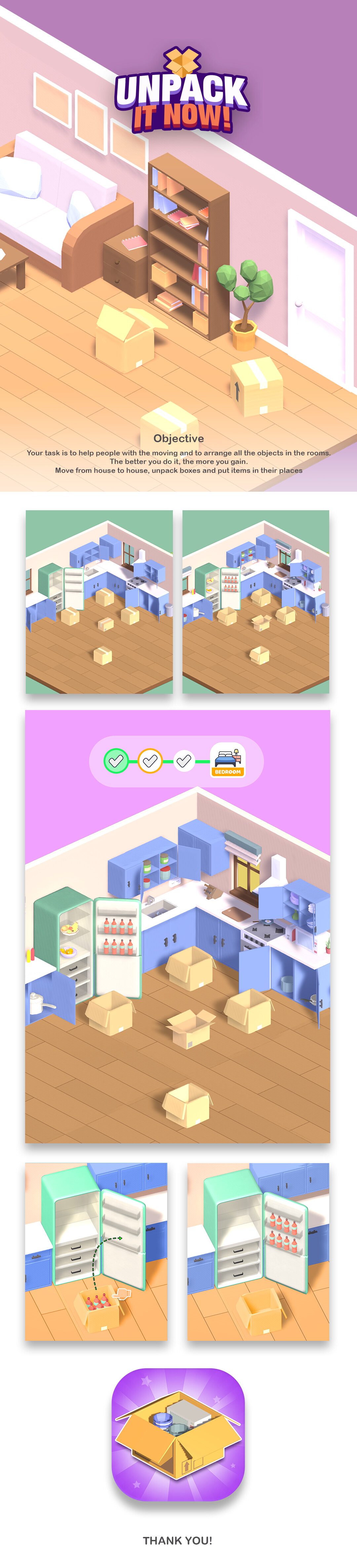 ArtStation - Unpack it now 3D Game