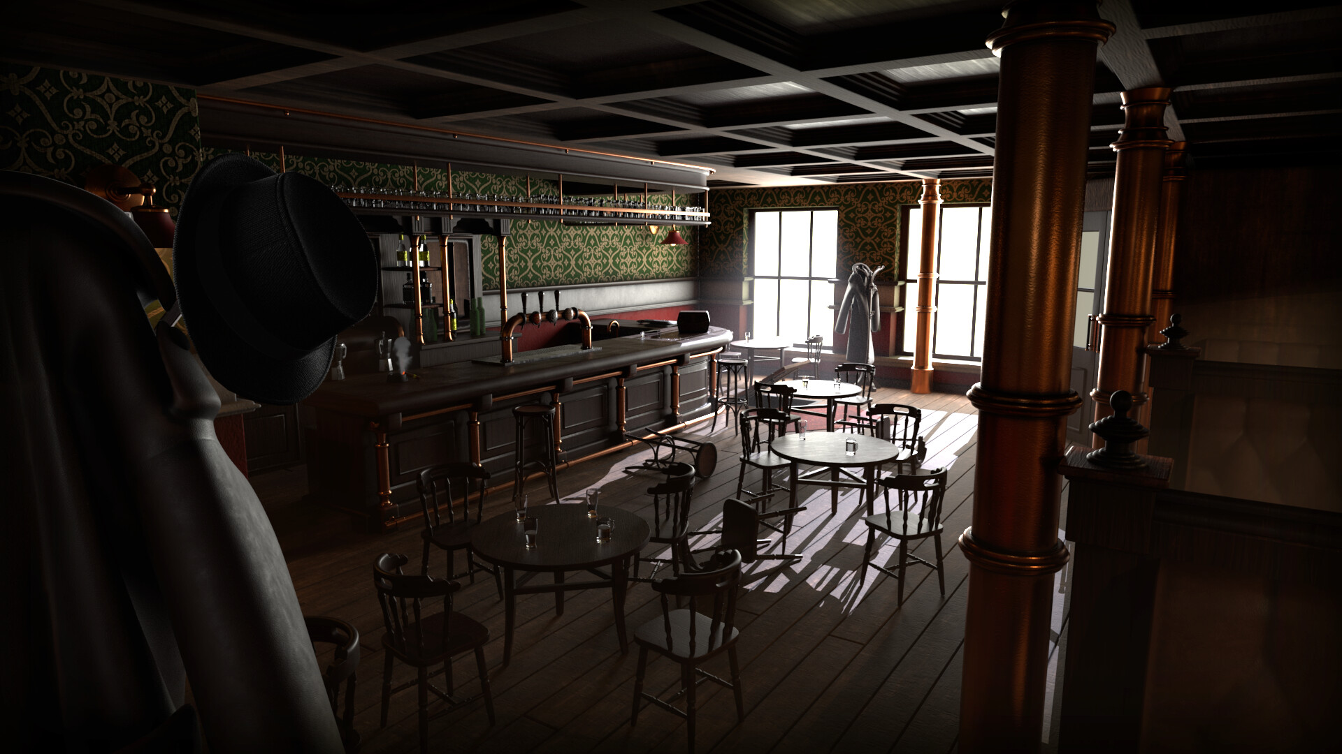 ArtStation - The PUB: A story in three pictures