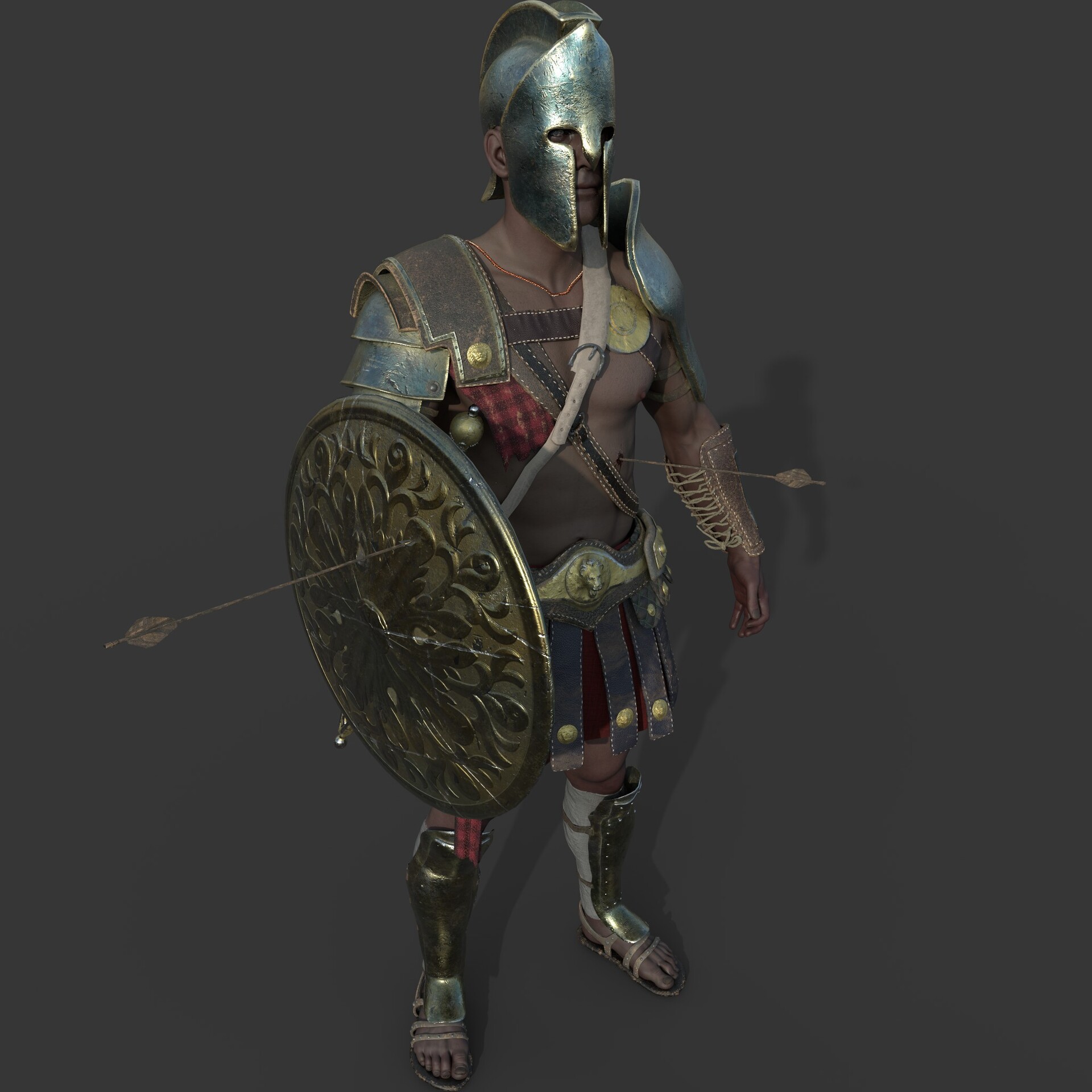 ArtStation - The Last One Standing (WIP)