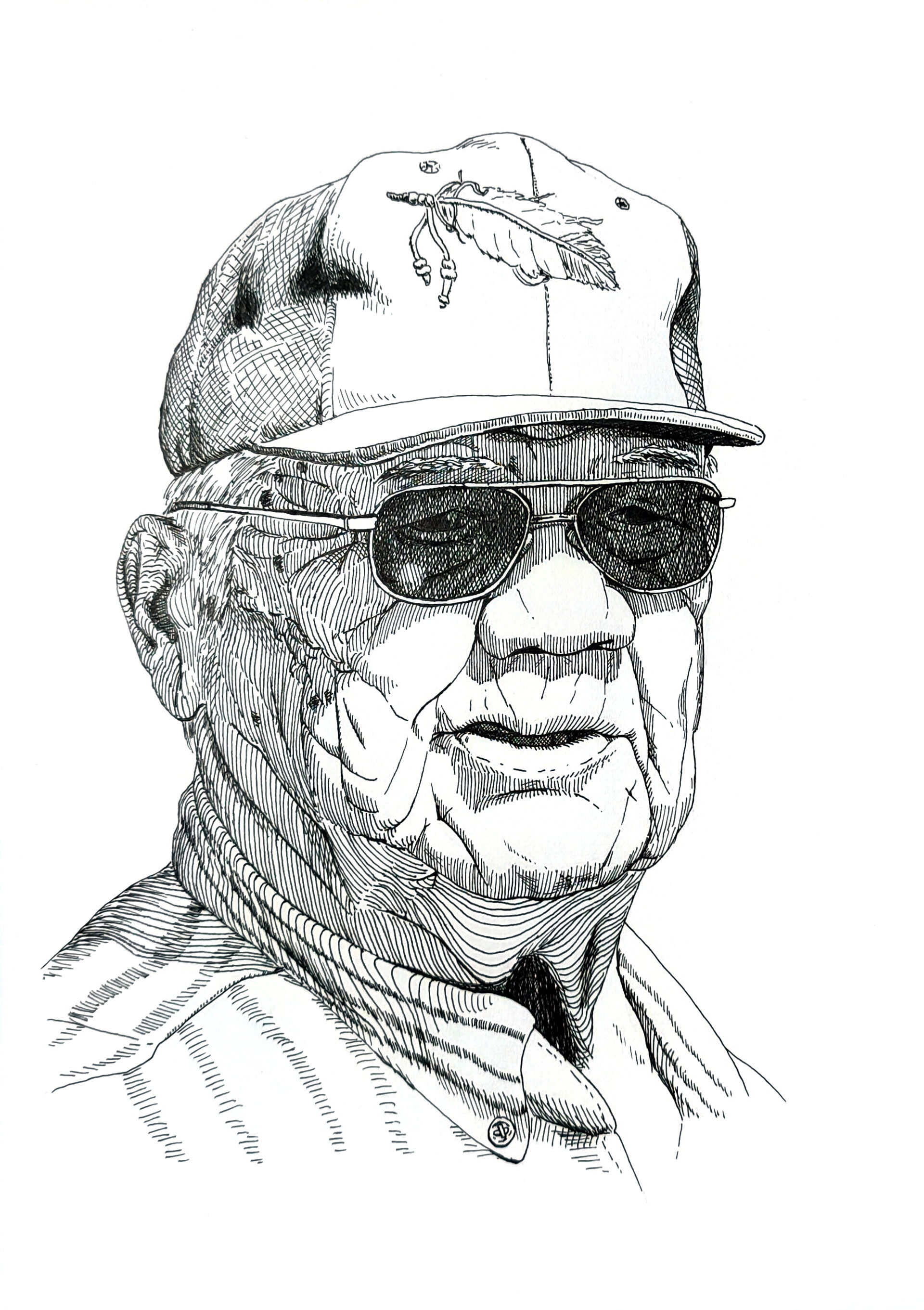 ArtStation - Old american boy