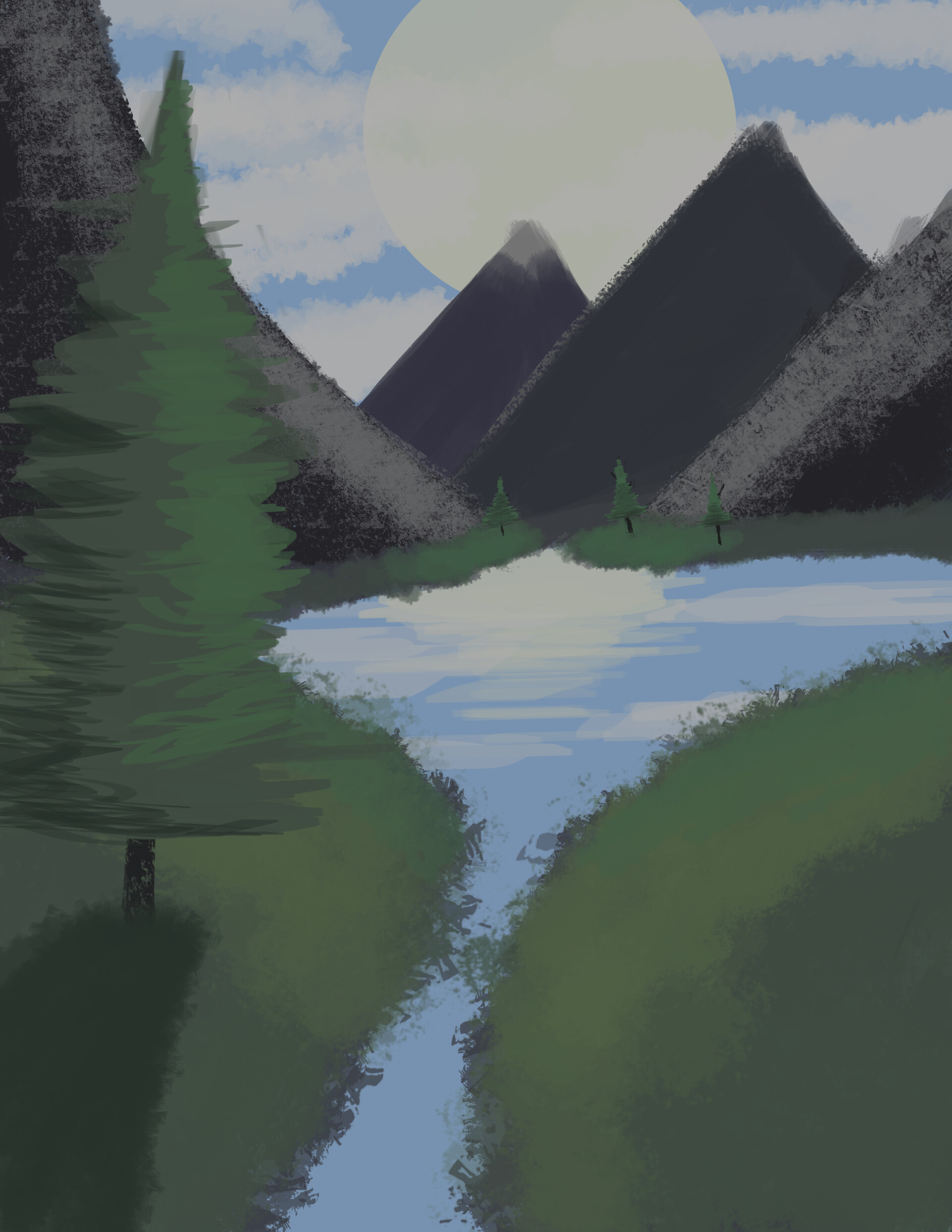 ArtStation - Blissful Clearing