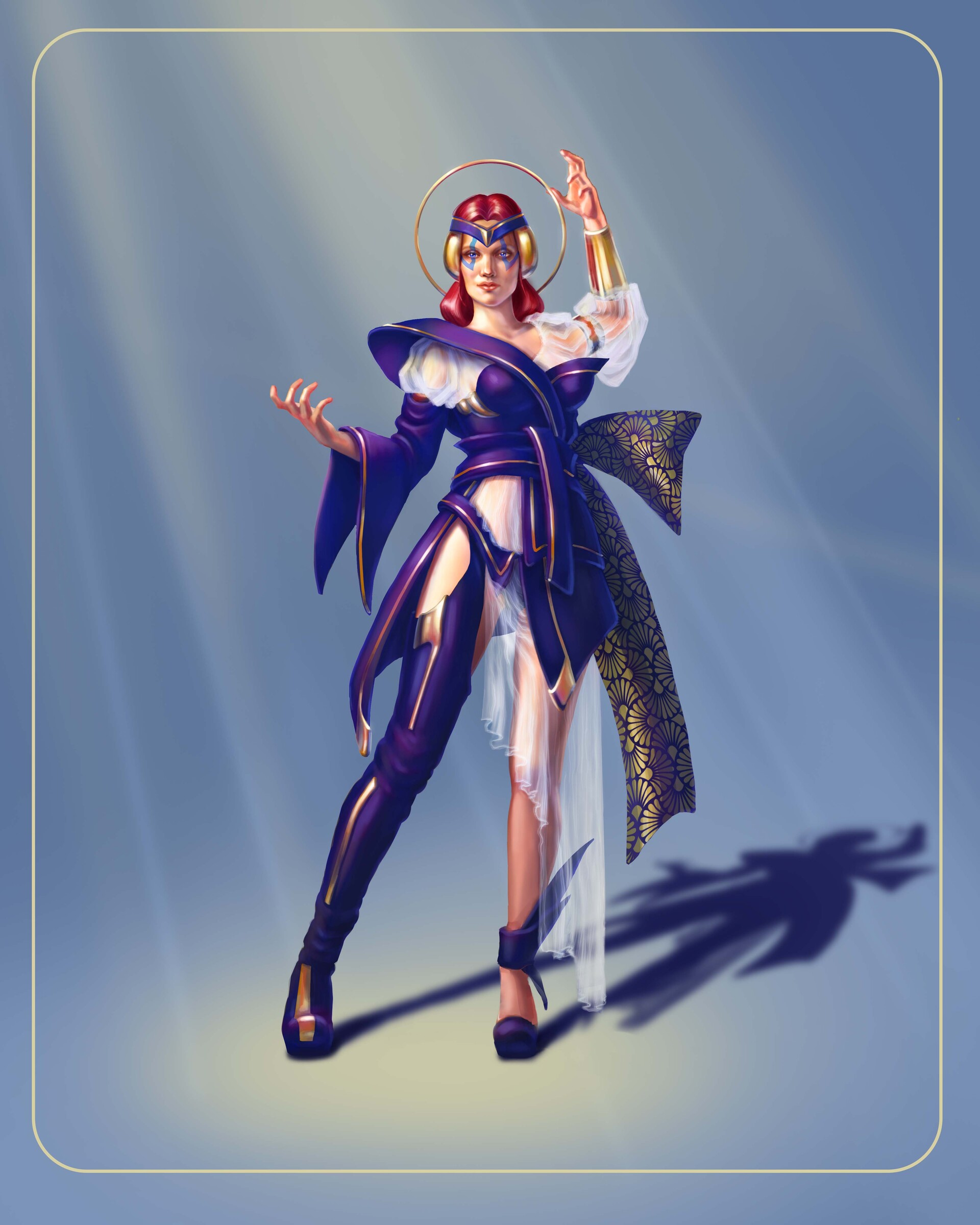 ArtStation - Saint. Character development