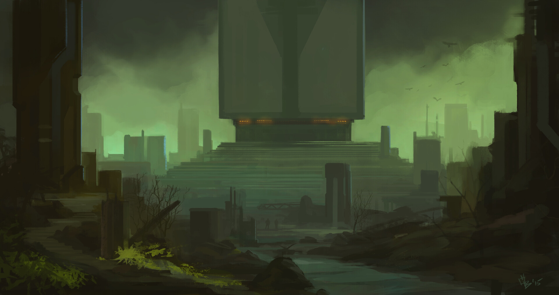 ArtStation - Dark city