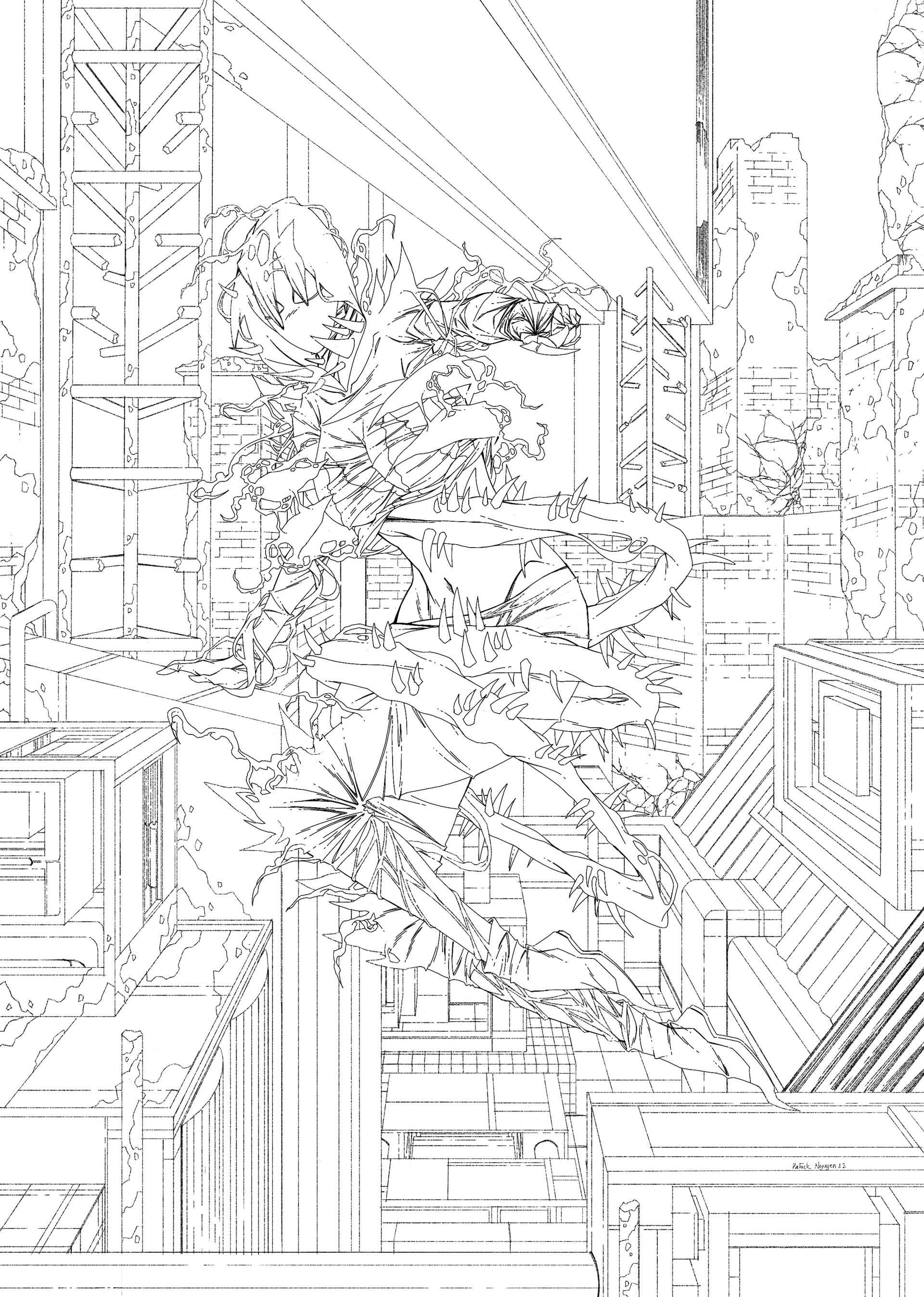 ArtStation - Gwenom transformation