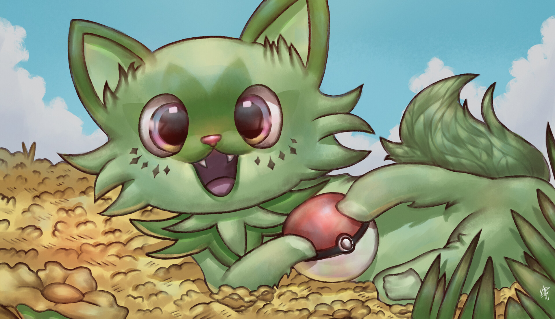 ArtStation - Sprigatito
