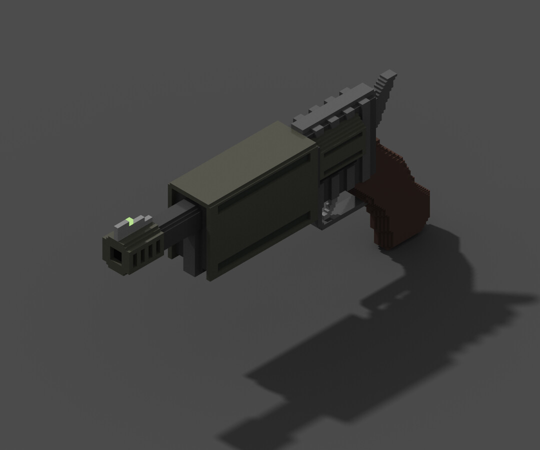 ArtStation - Factory Inc. Hand Cannon