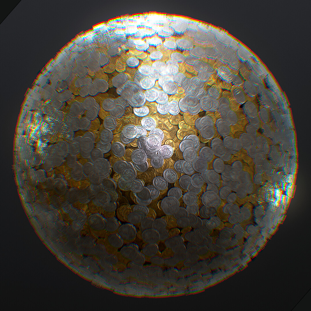 ArtStation - Ukrainian coins