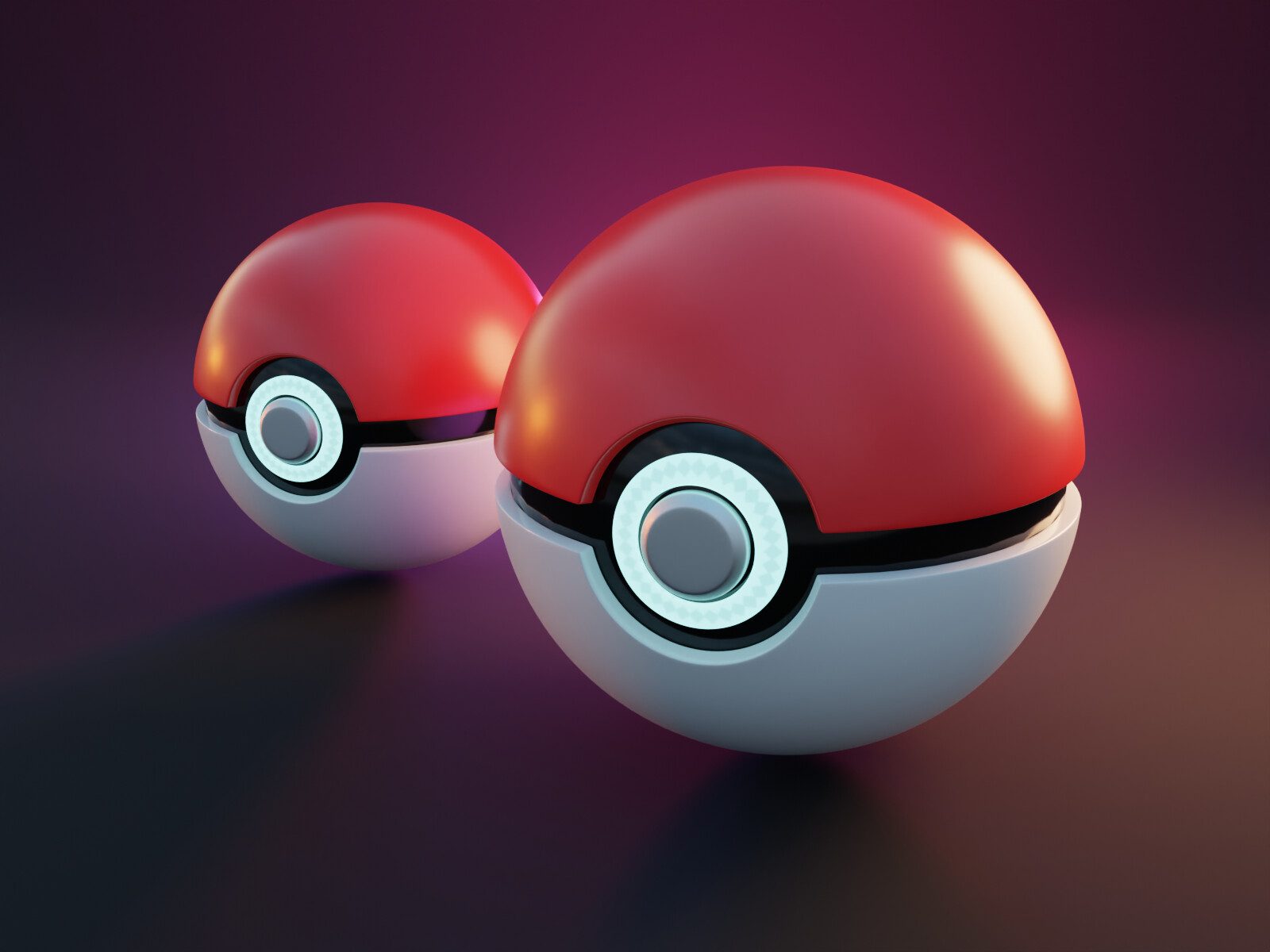 ArtStation - Poké balls