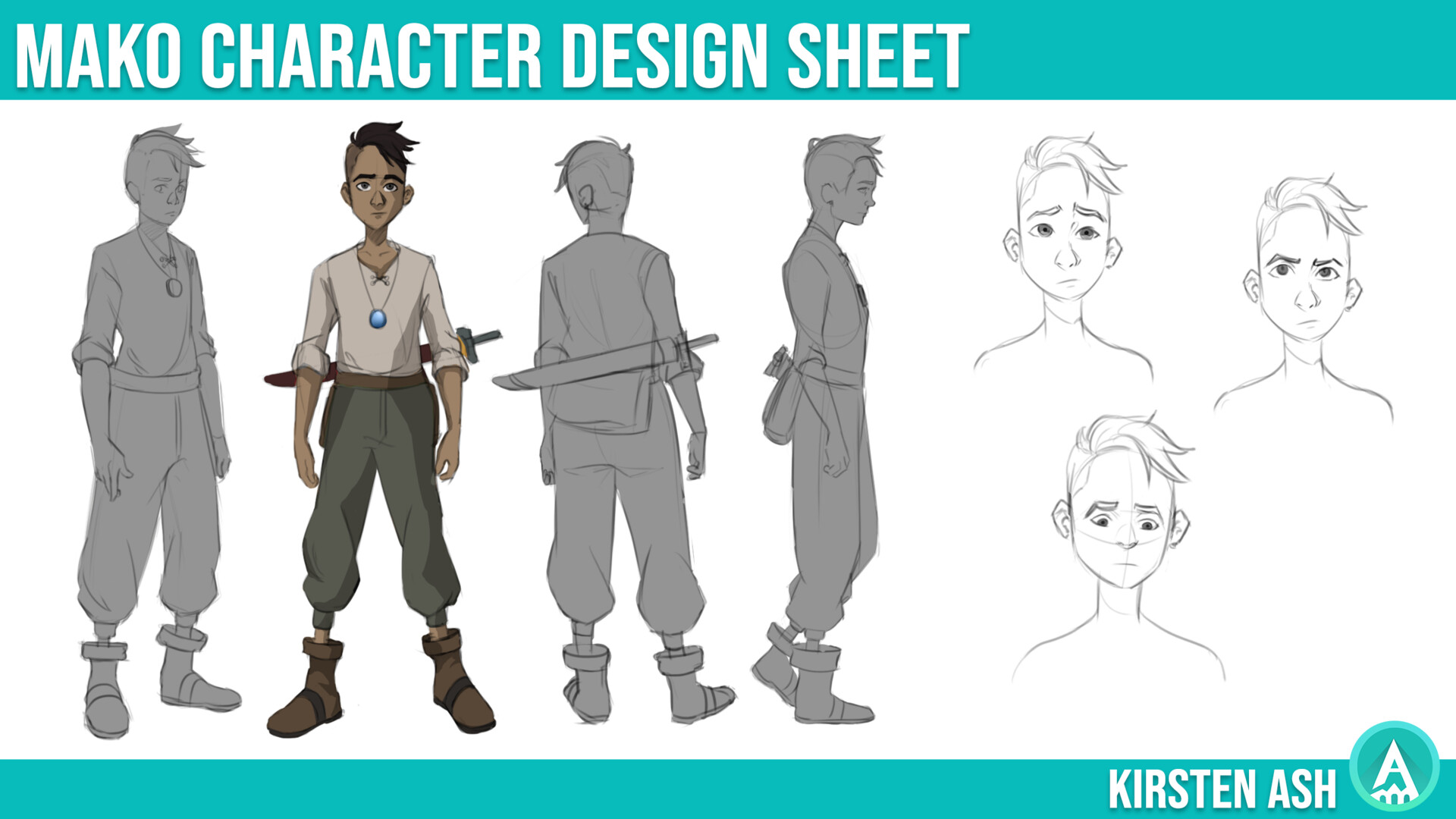 ArtStation - Mako Character Design