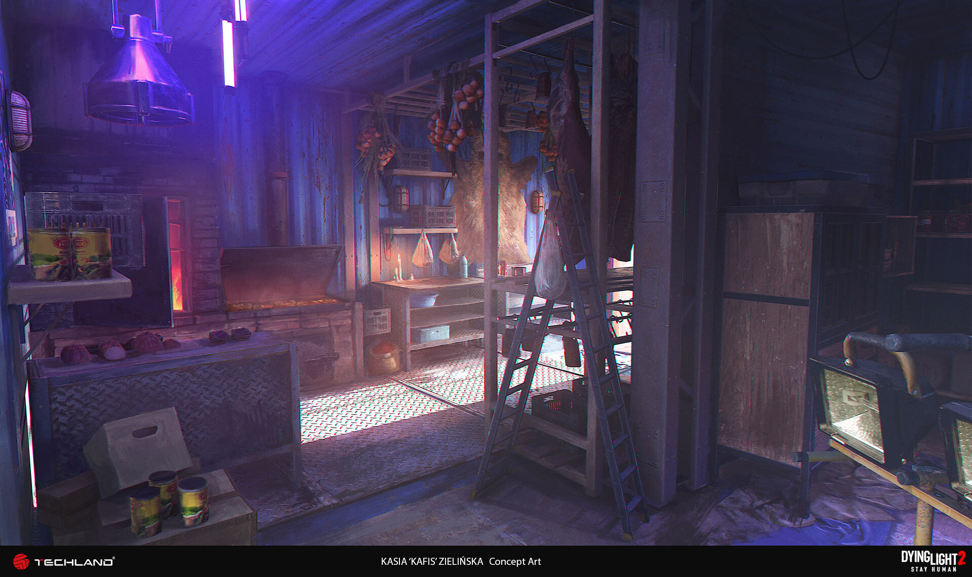 Kasia 'Kafis' Zielińska - Dying Light 2 Stay Human: Smokehouse