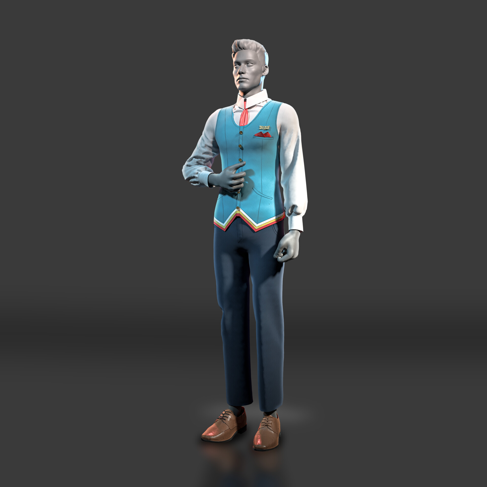 Nikita Nielsen - SAS - Cabin Crew Uniform