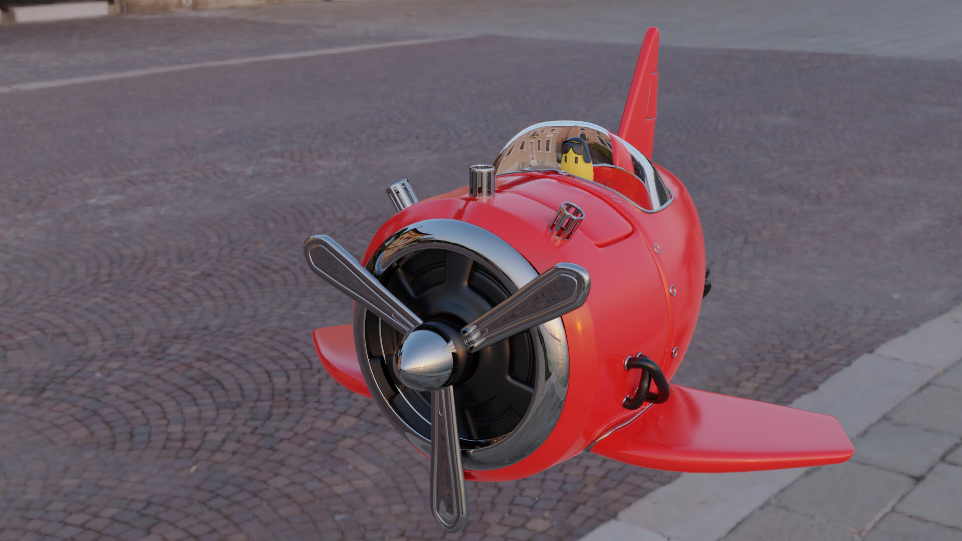 ArtStation - 3D Aircraft model