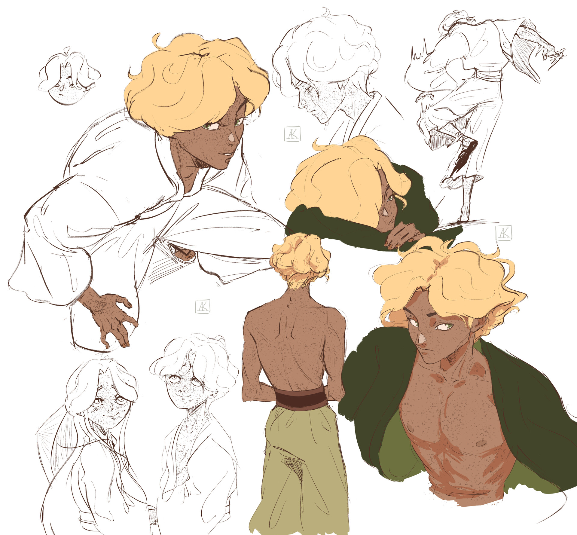 ArtStation - OCs doodles