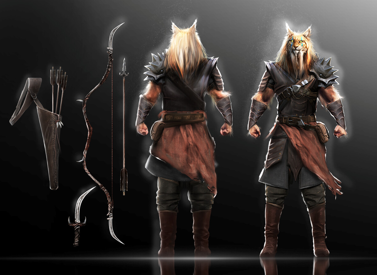 ArtStation - Lion Warrior