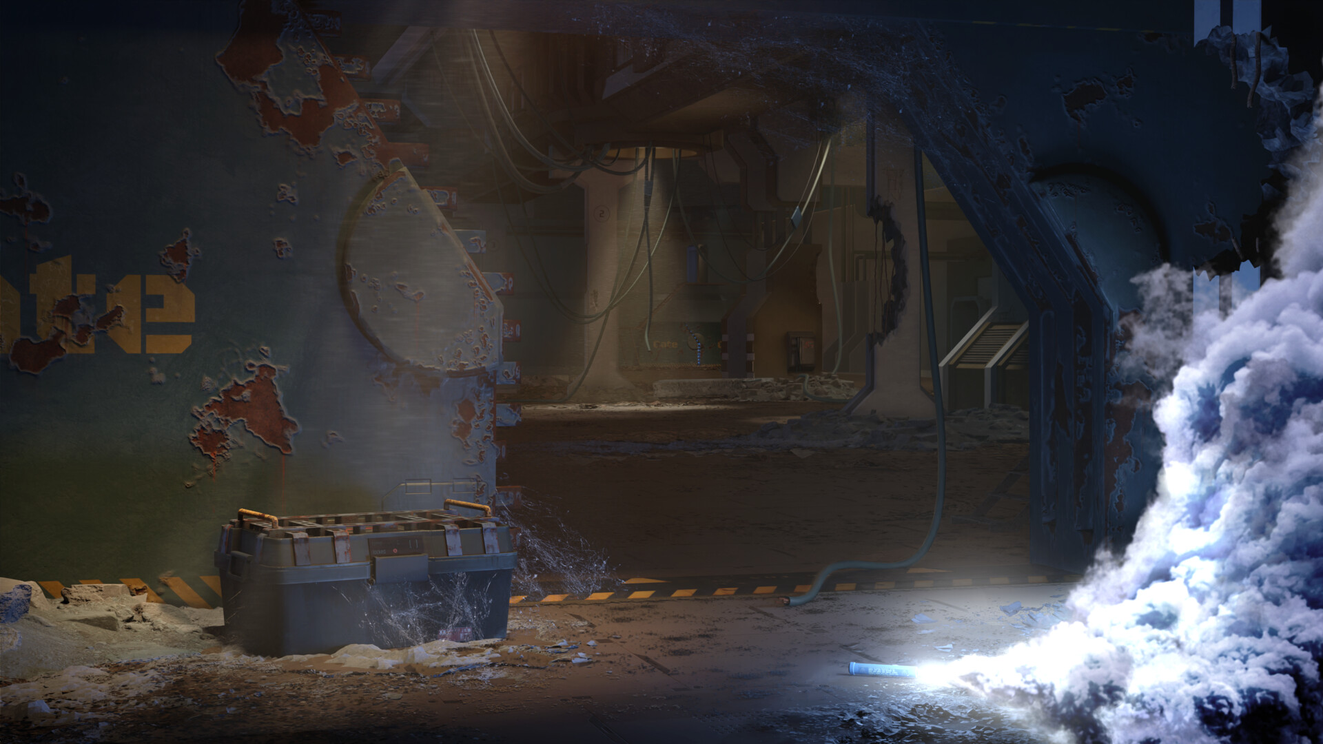 ArtStation - Abandoned base