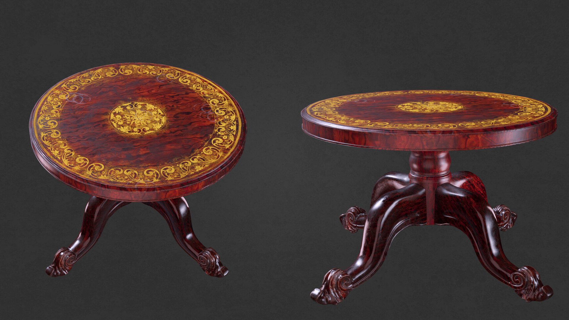 ArtStation - Victorian Table