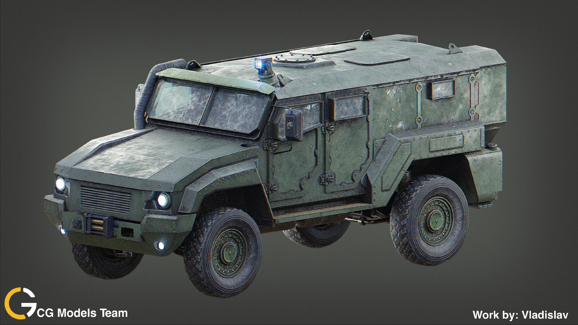 ArtStation - Typhoon game ready model (DayZ)