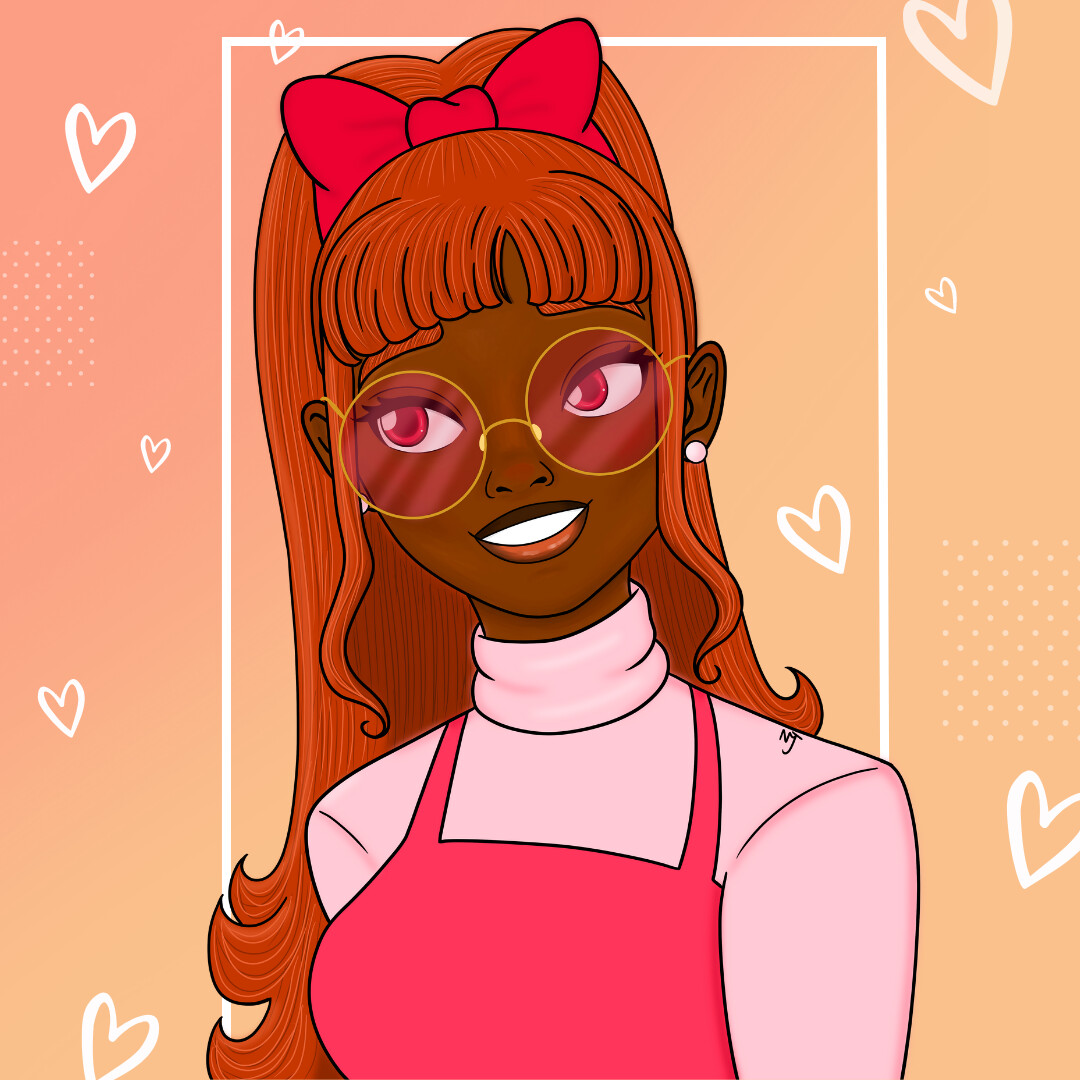 ArtStation - Blossom - Powerpuff Girls